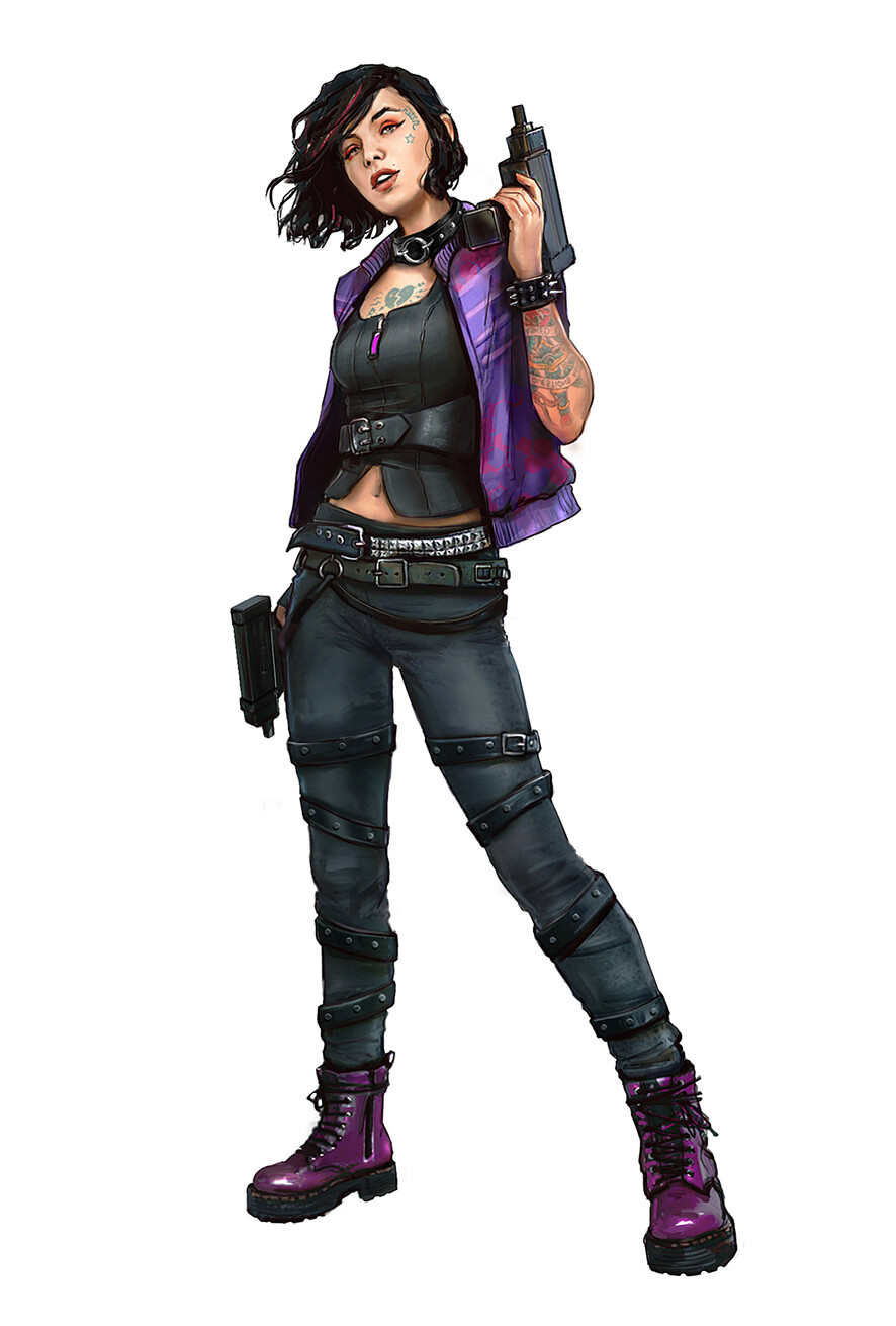 ArtStation - Punk girl