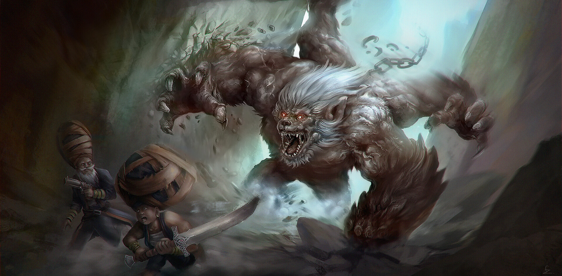 ArtStation - ANIMAL INSTINCT - Gorion Rage