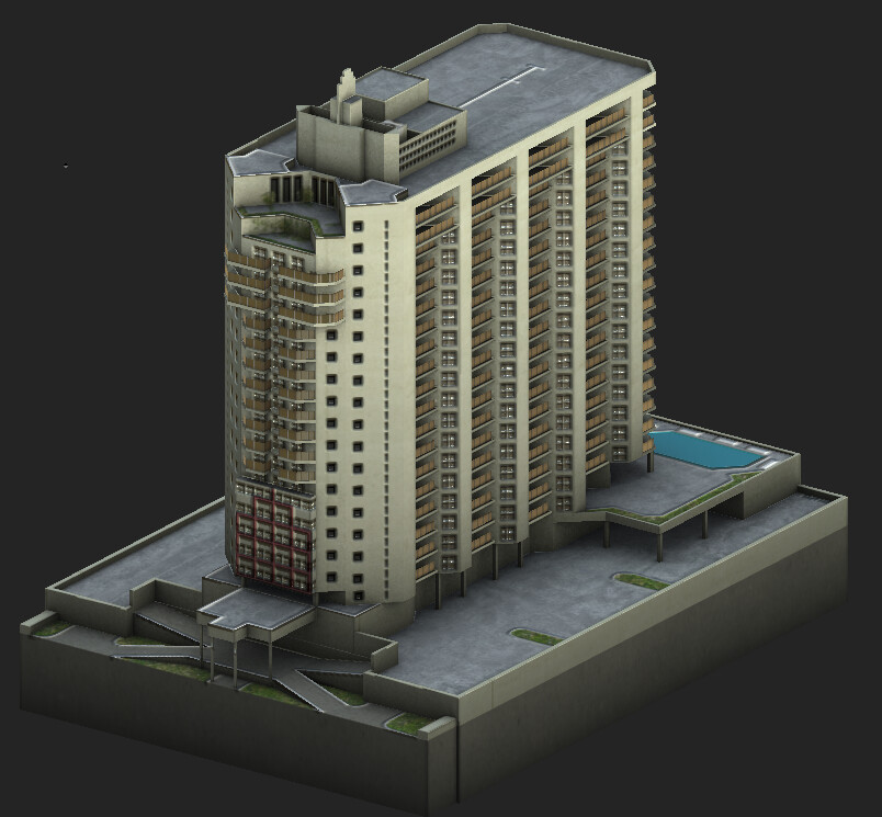 Andriy Korchak - flight simulator buildings