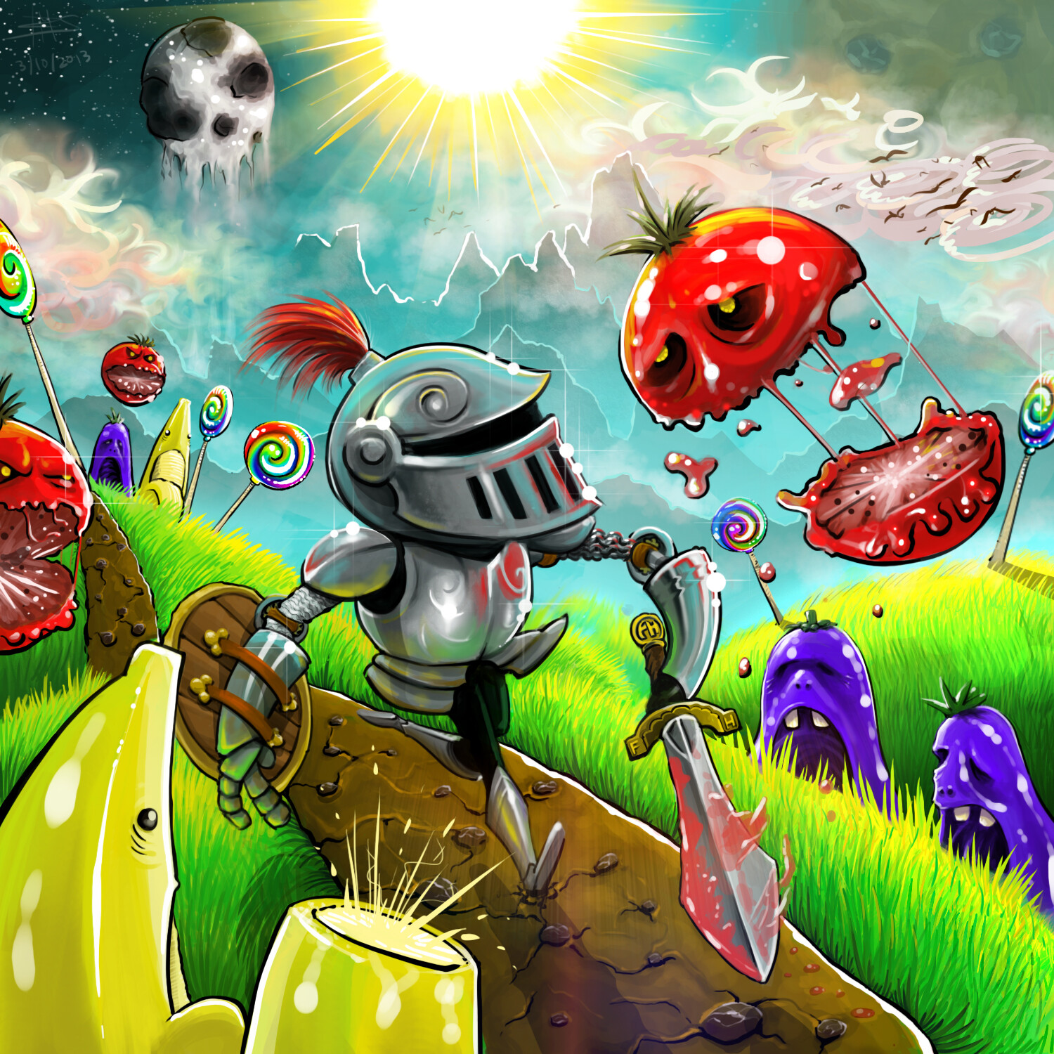 Richard Sashigane - Fruit Knight