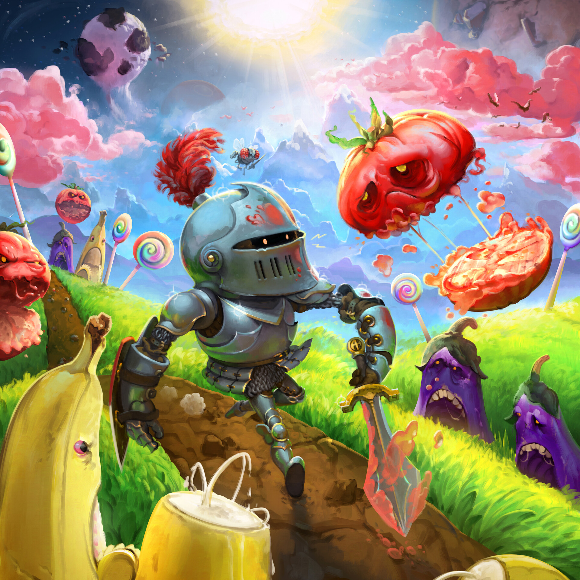 ArtStation - Fruit Knight