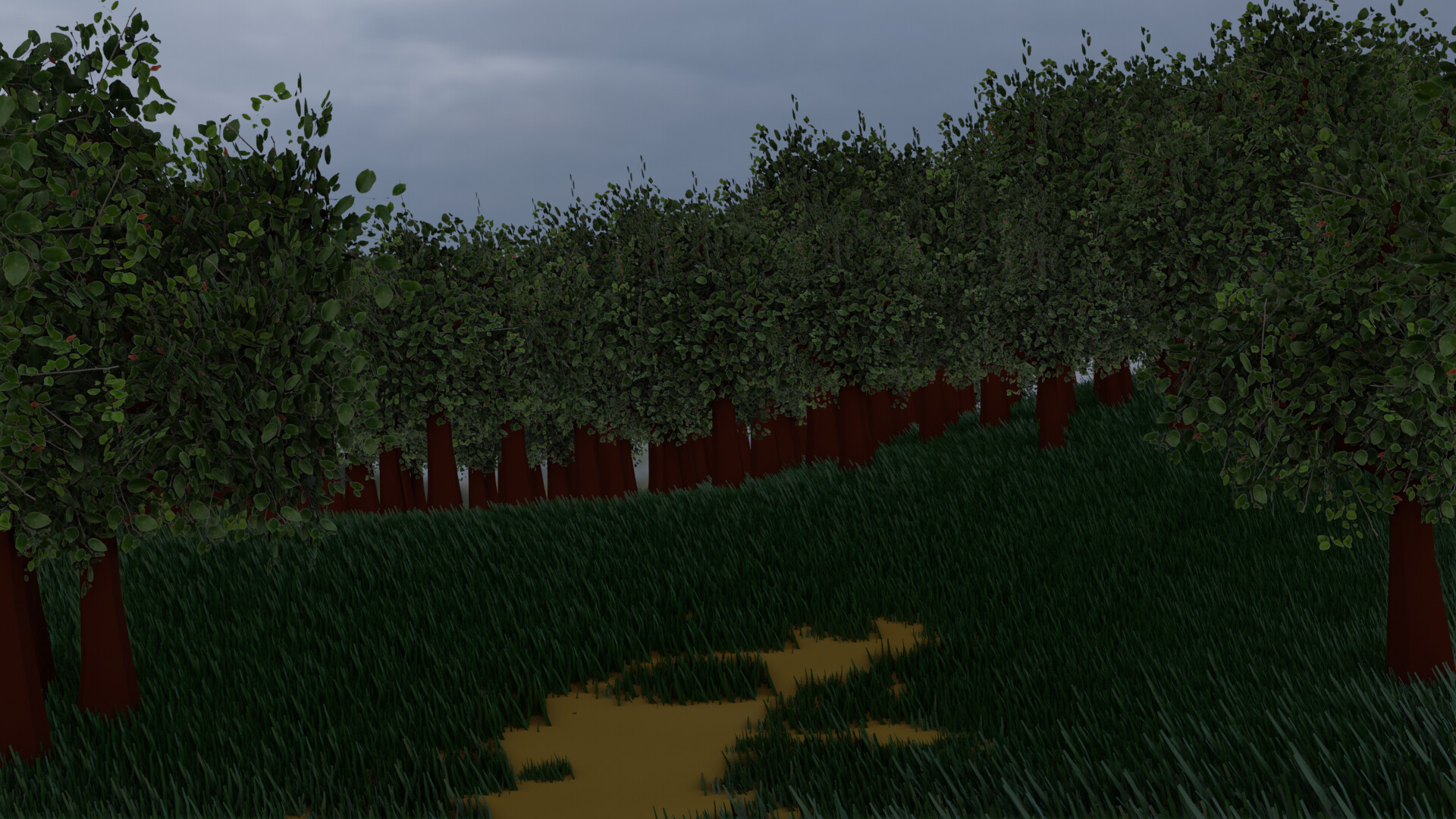 ArtStation - Sacred Grove (Week 4 Project)