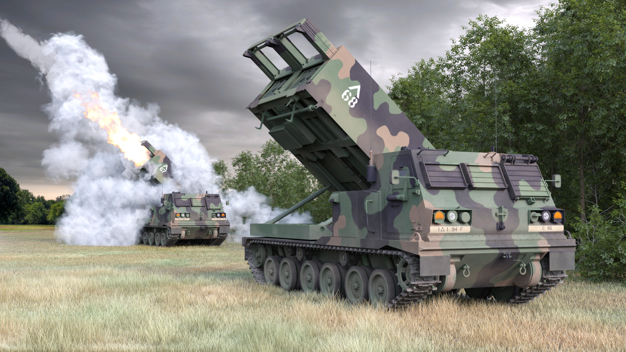 Westfield 3d - U.S.Army M270 MLRS