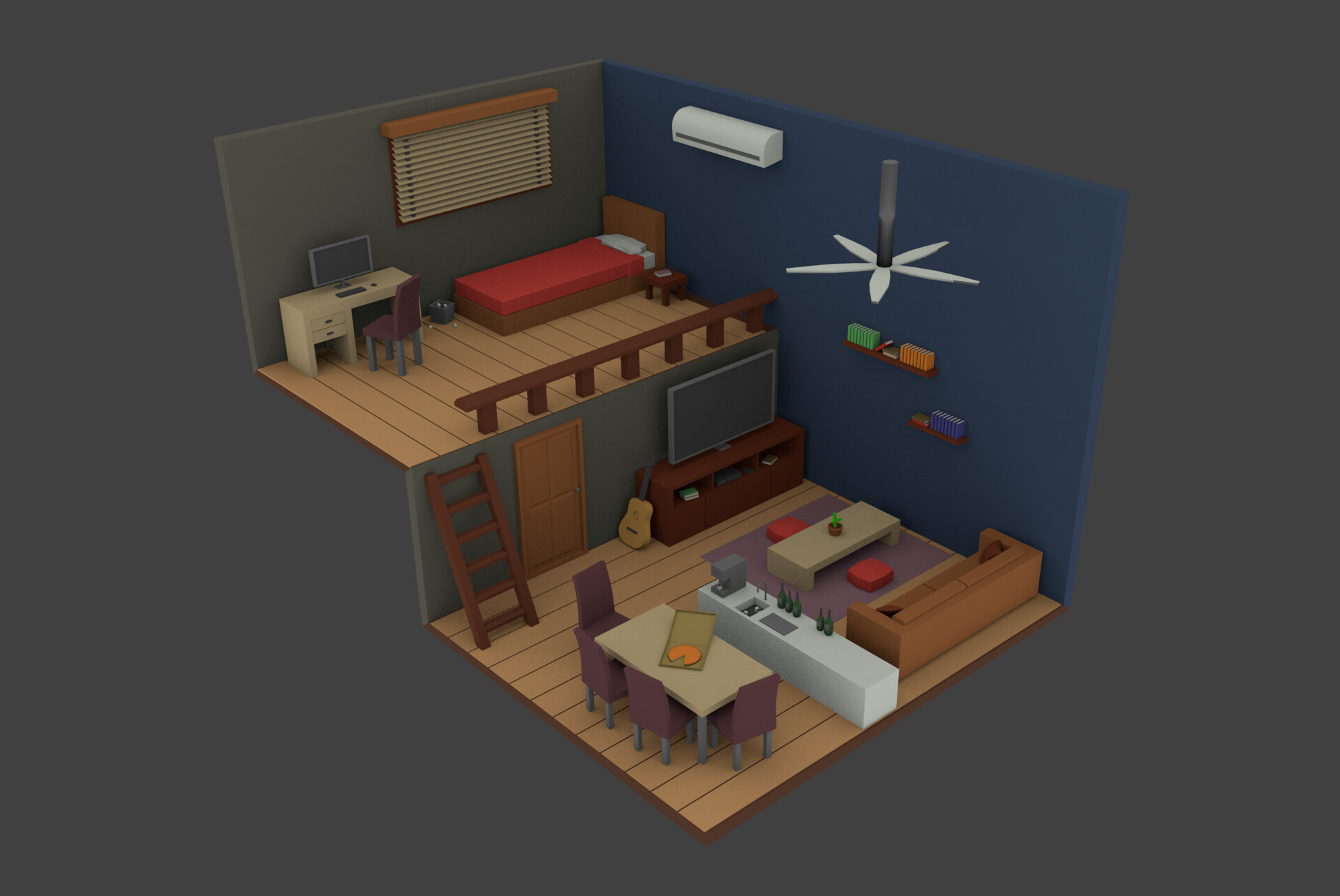 ArtStation - Simple Room