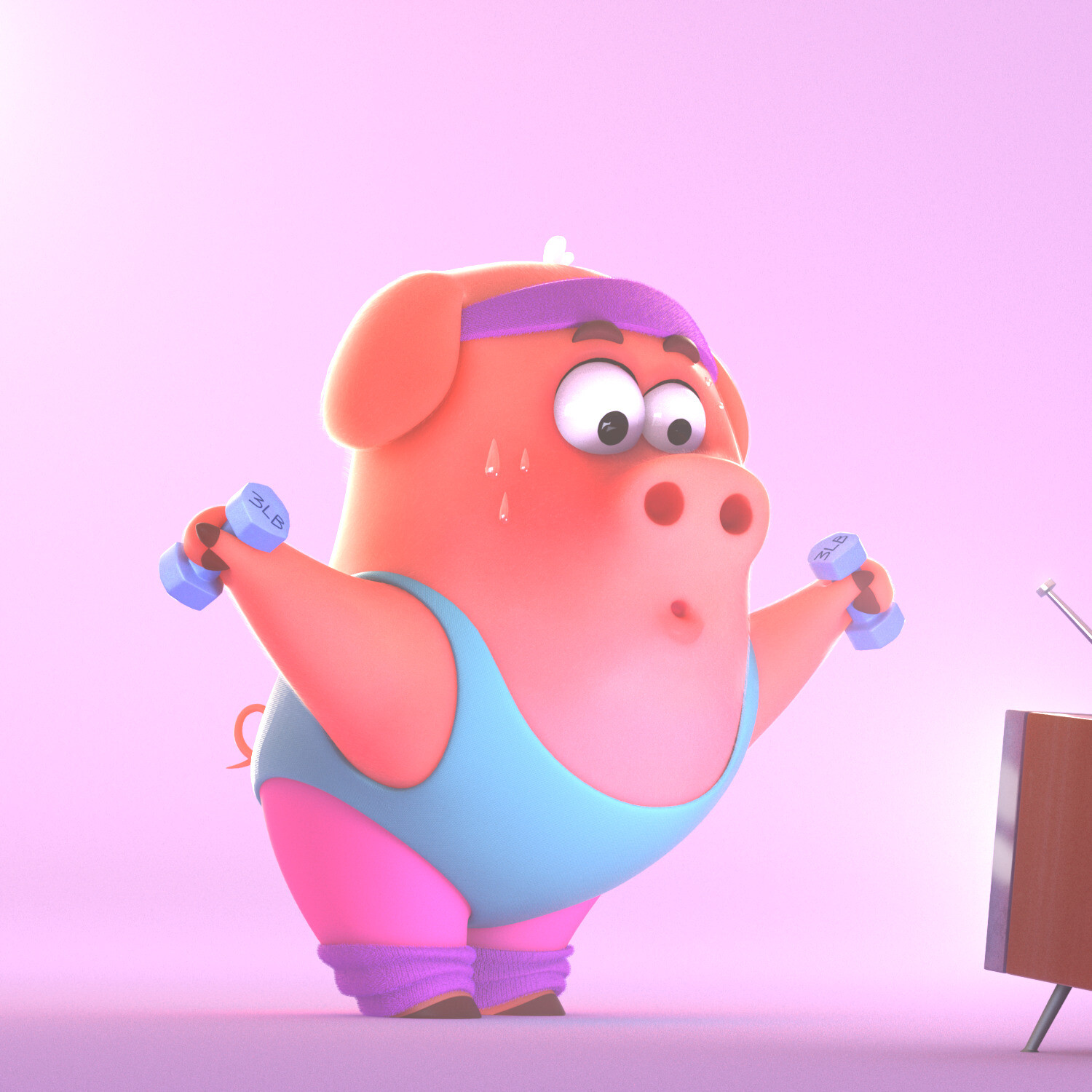 Sophie Lafleur - Pig Workout