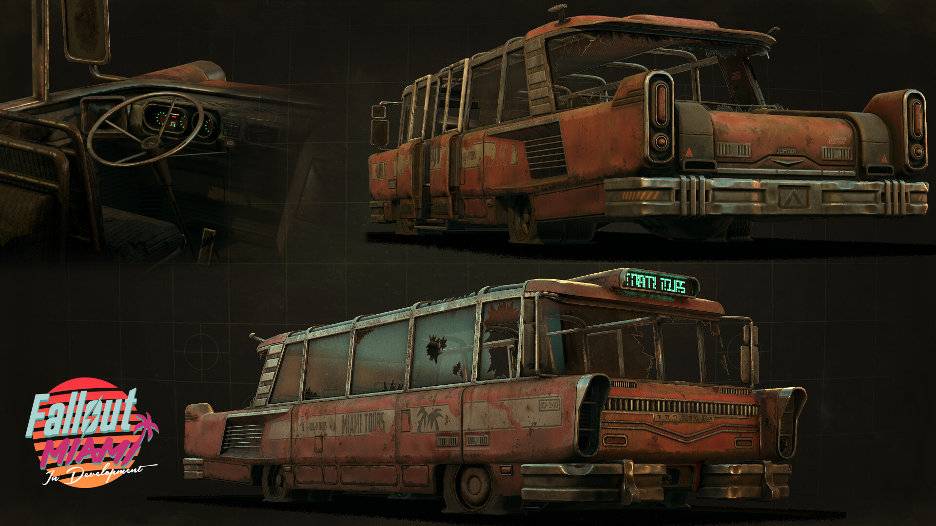 Pavel Tarnowski - Fallout 4 Miami Tourist Bus