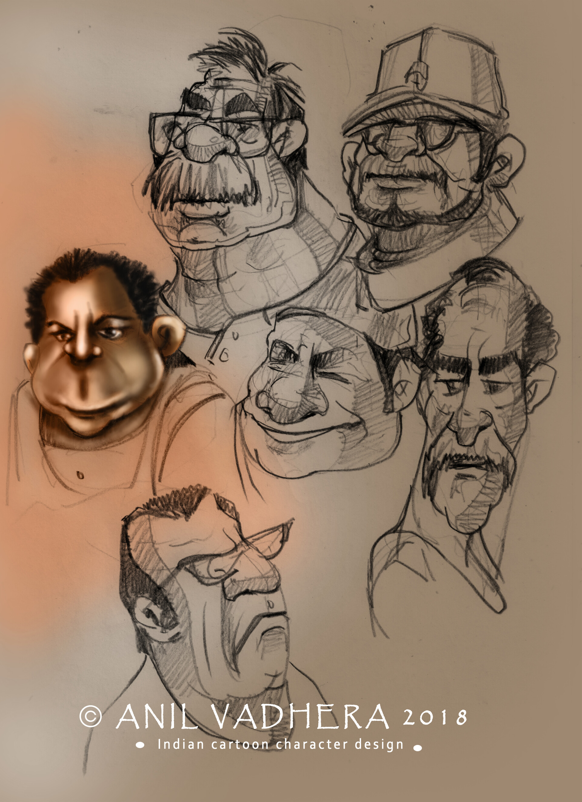 ArtStation - concept cartoon character