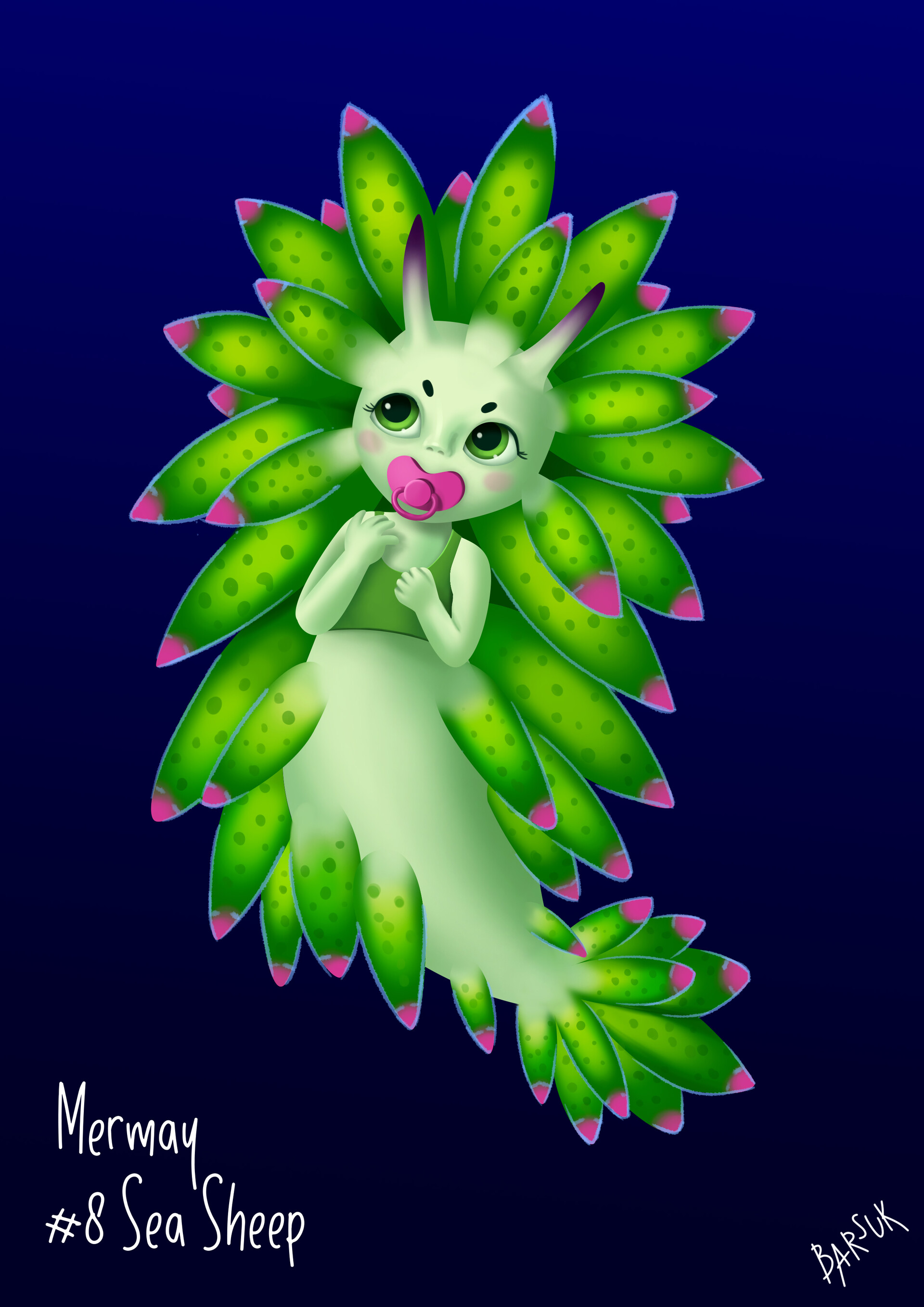 ArtStation - Mermaid sea sheep character concept