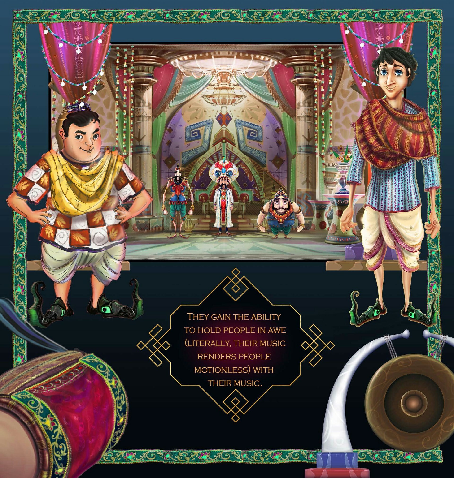 ArtStation - 2D Art Work Story Concept