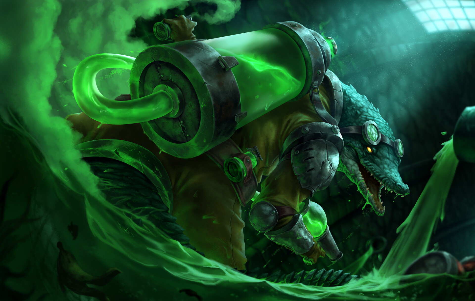 ArtStation - Poison Crocodile