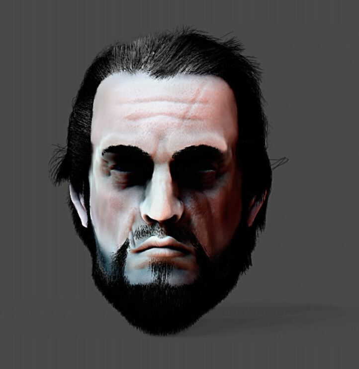 Ezio Auditore Face Portrait