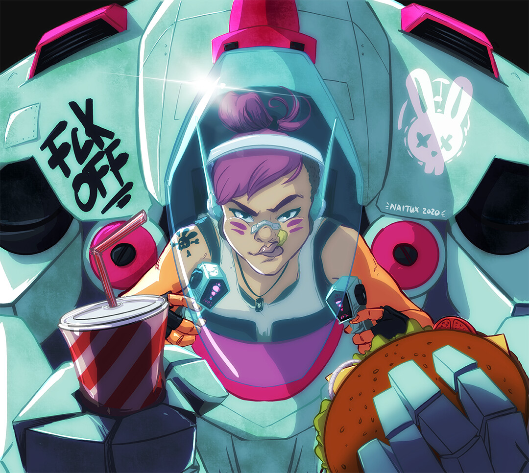 ArtStation - DVA Fanart