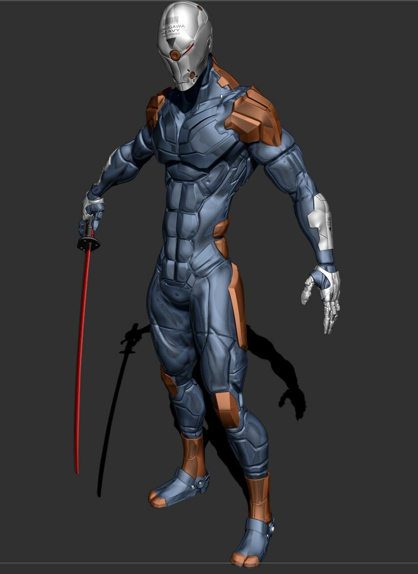 ArtStation - Grey Fox By Eddy Tavus