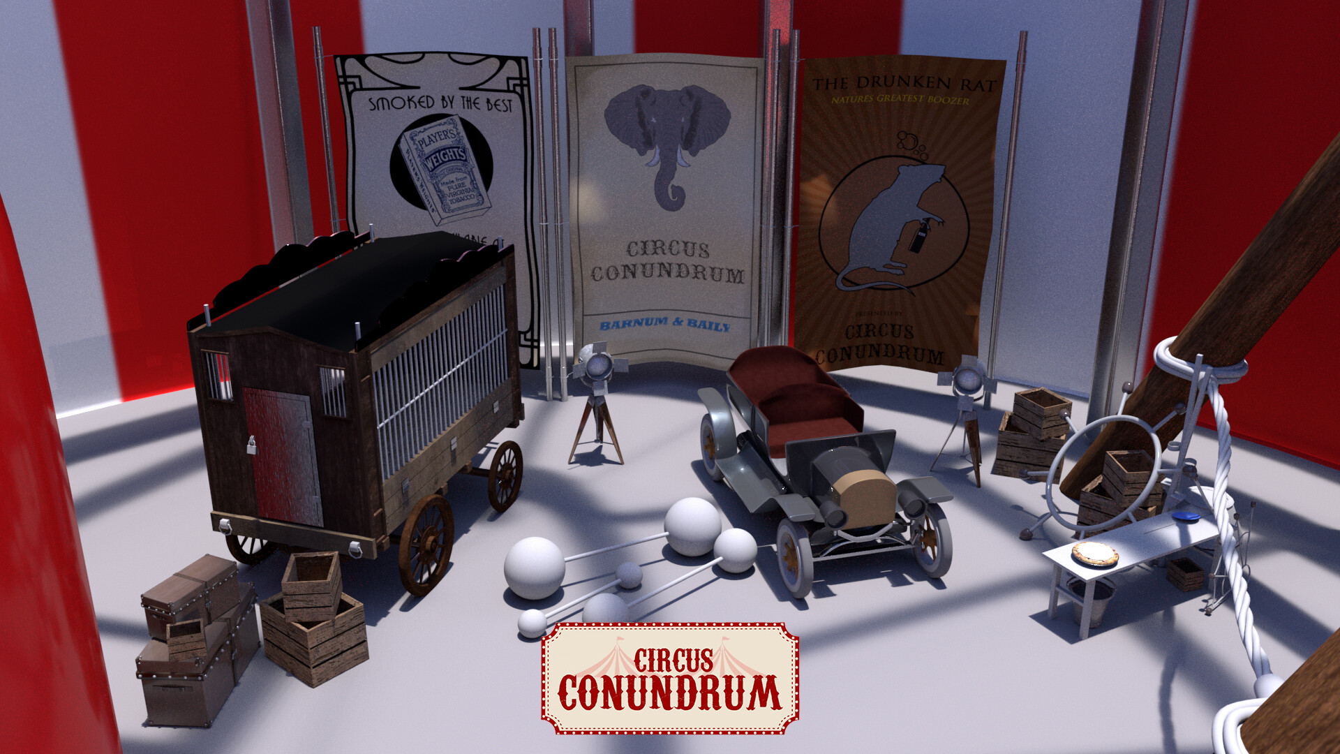 ArtStation - Backstage set design