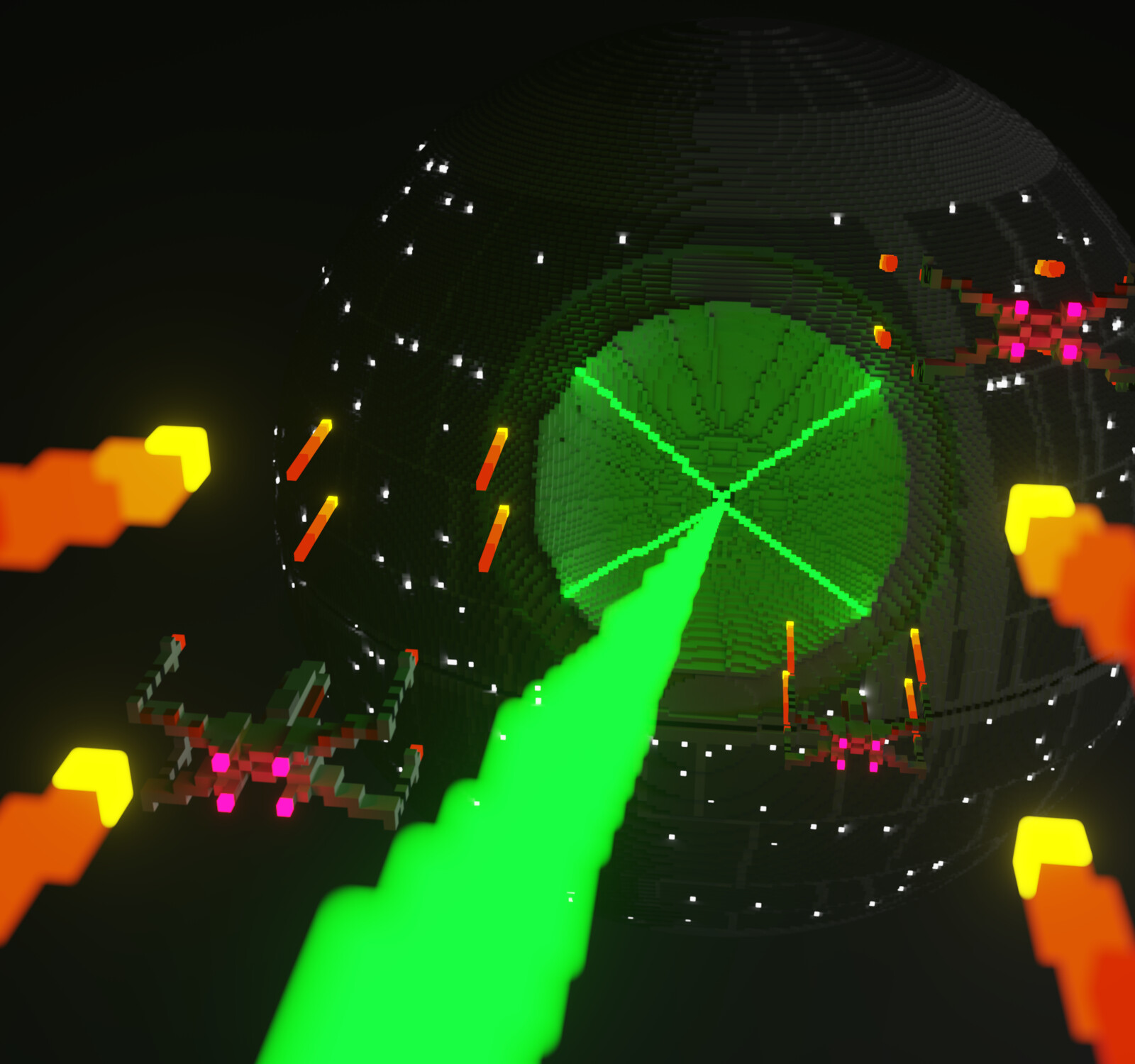 Michael Busto - Final Assault | Magicavoxel | STAR WARS - Deathstar