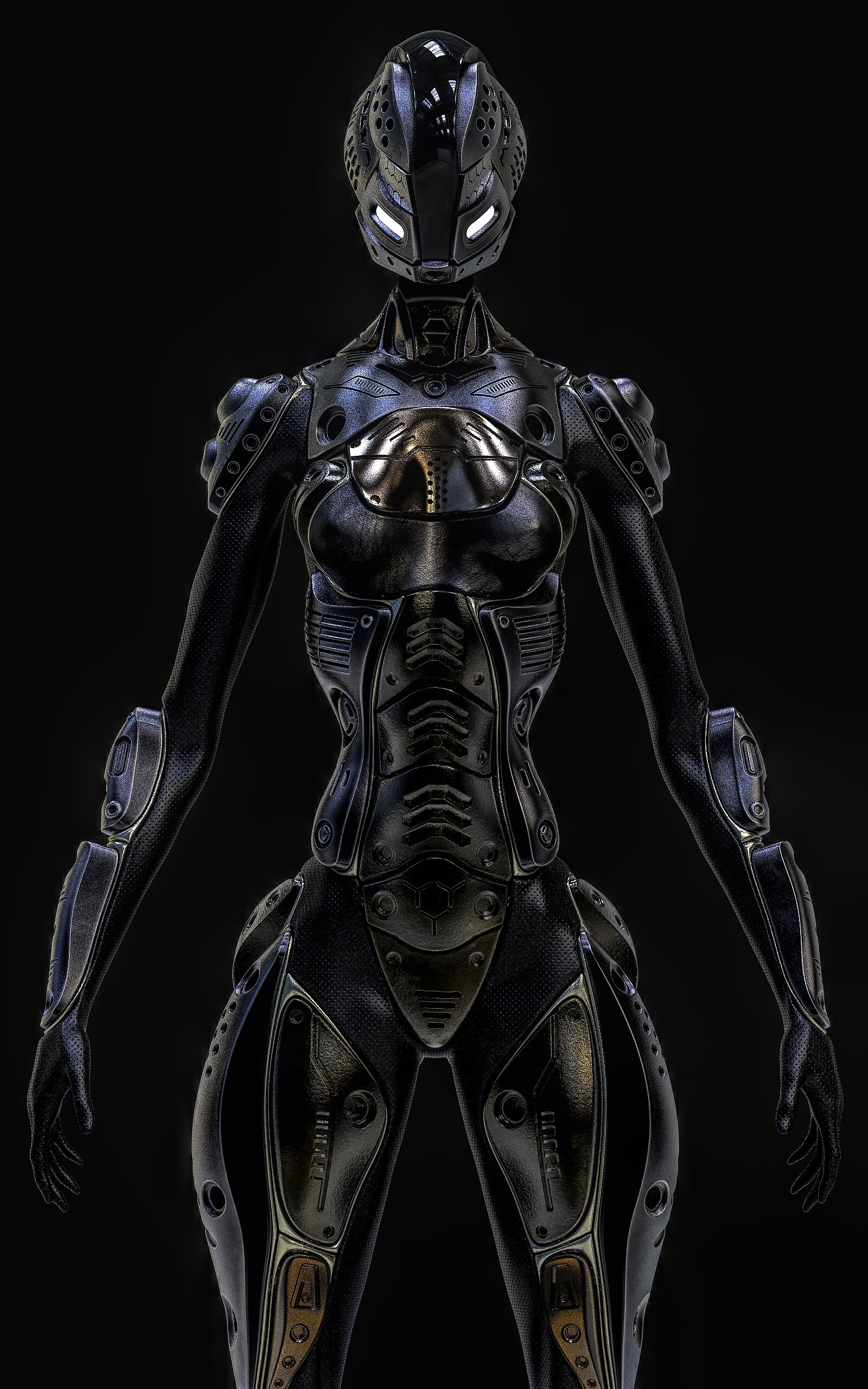 ArtStation - Cyberpunk Female