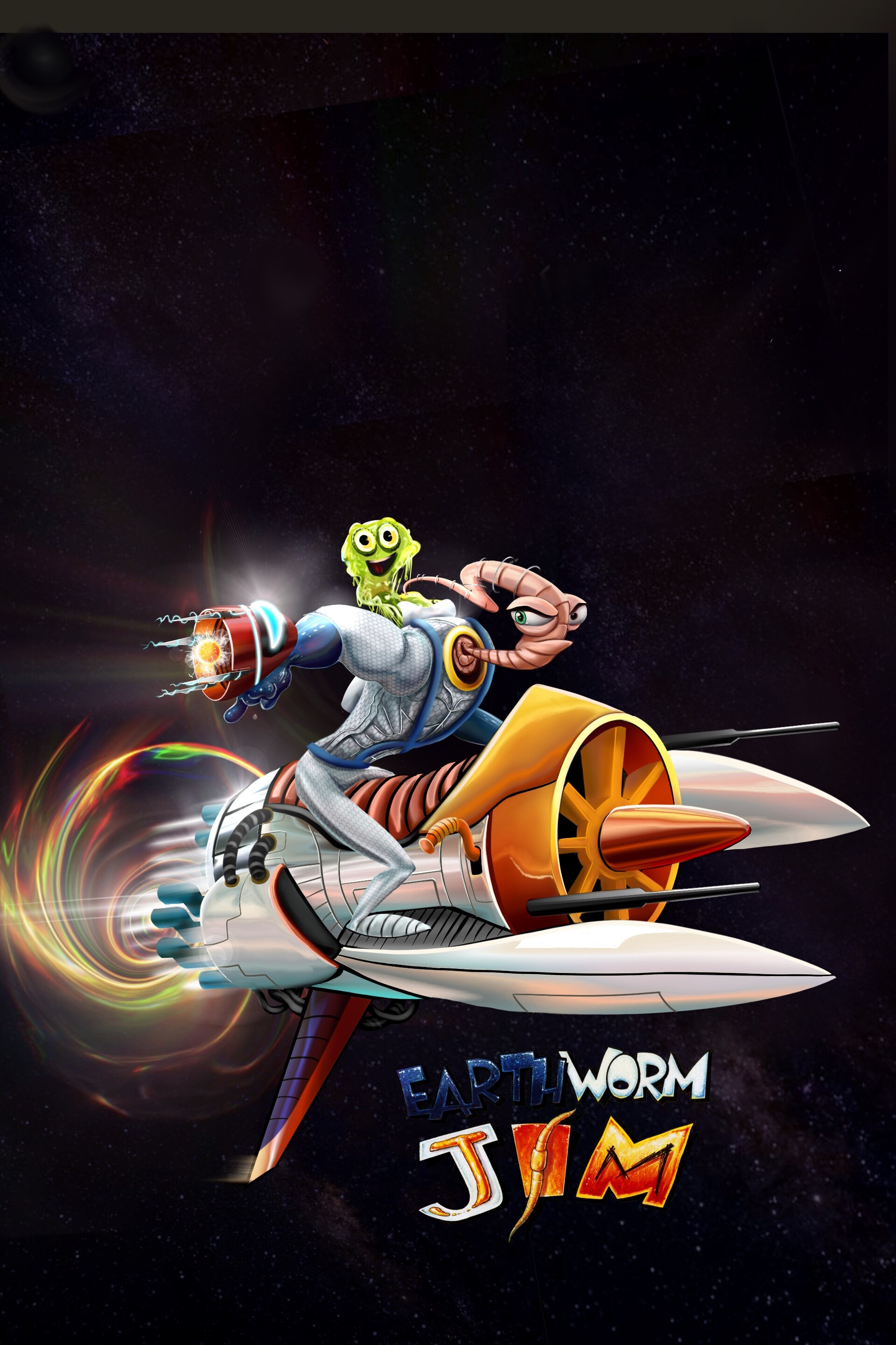 ArtStation - Fan art de jim la lombriz