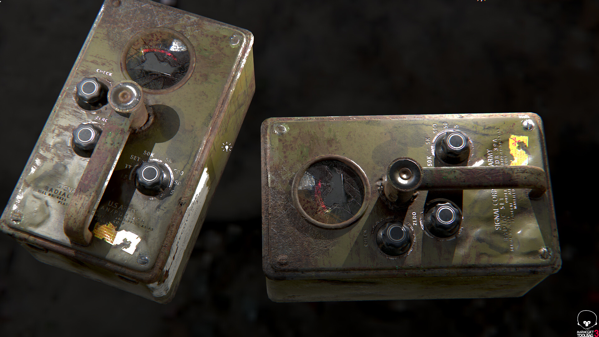 Angelo Hurtado - VINTAGE GEIGER COUNTER