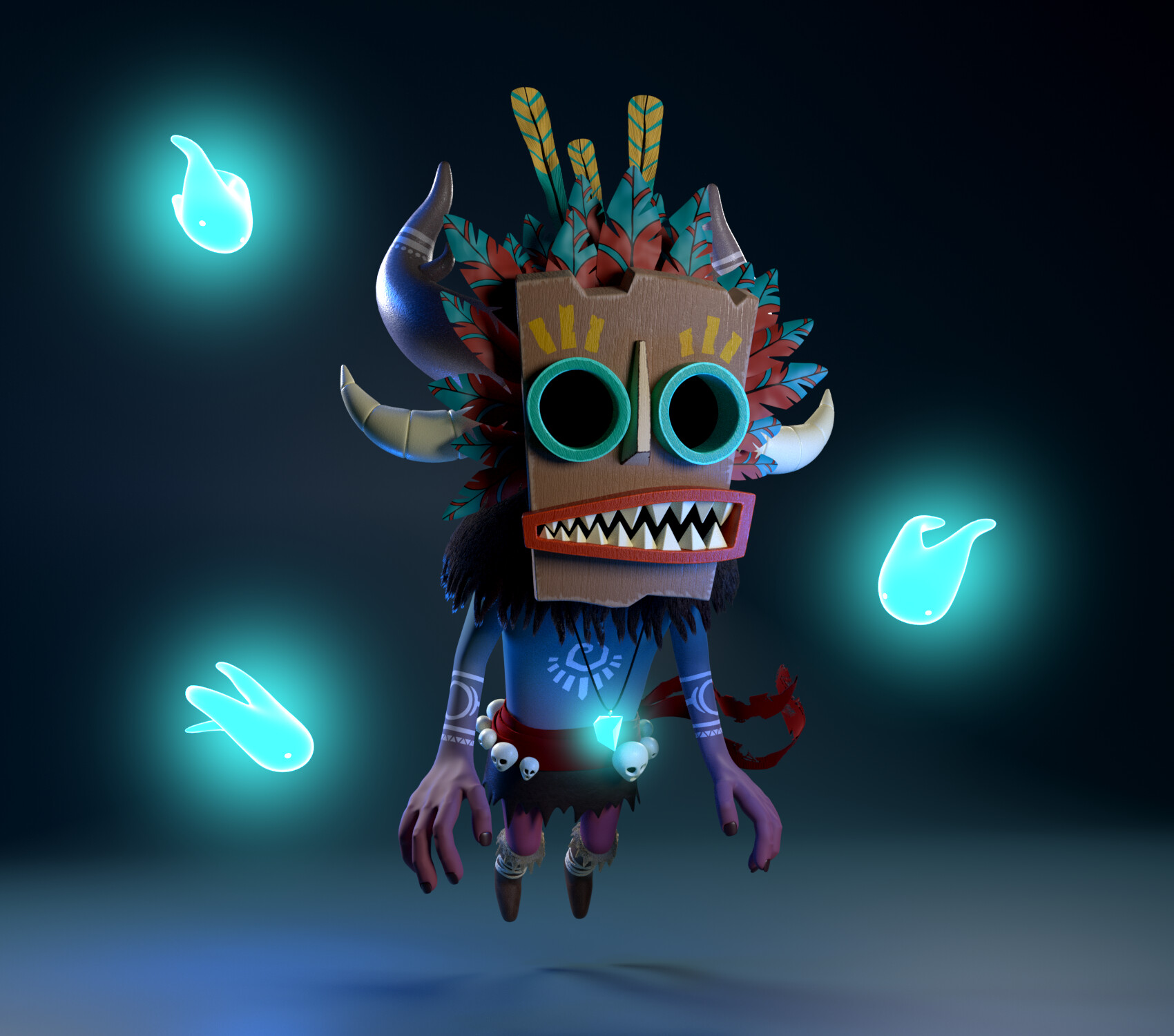 ArtStation - Forest Tiki