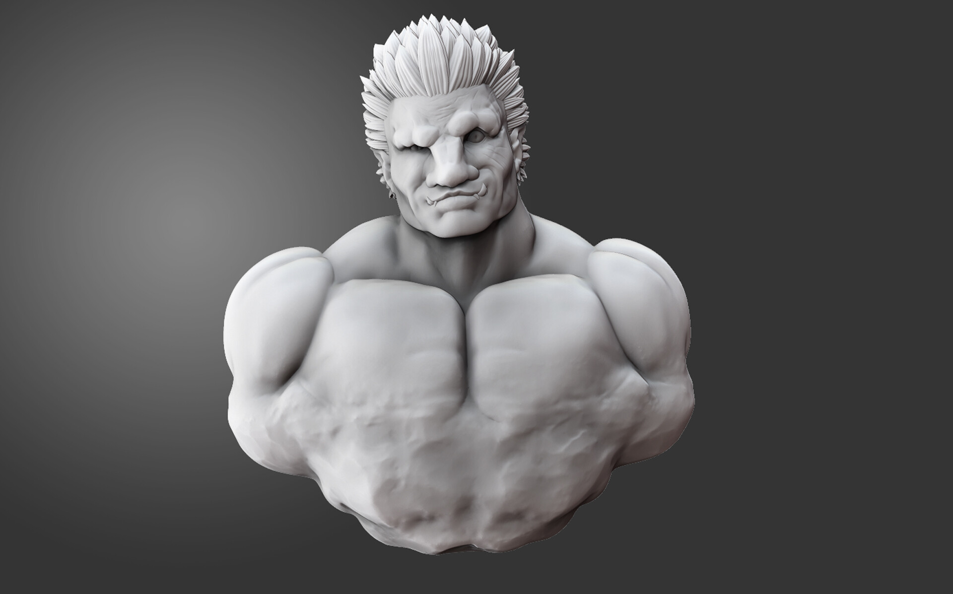 Michele Riondino - Half Bust Nosferatu Zodd from Berserk