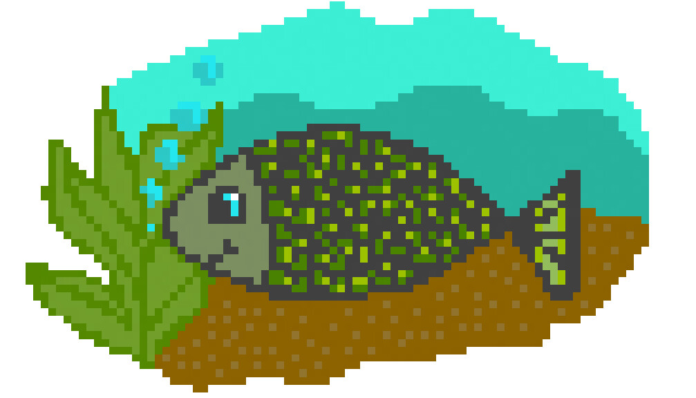 ArtStation - Pixel fish