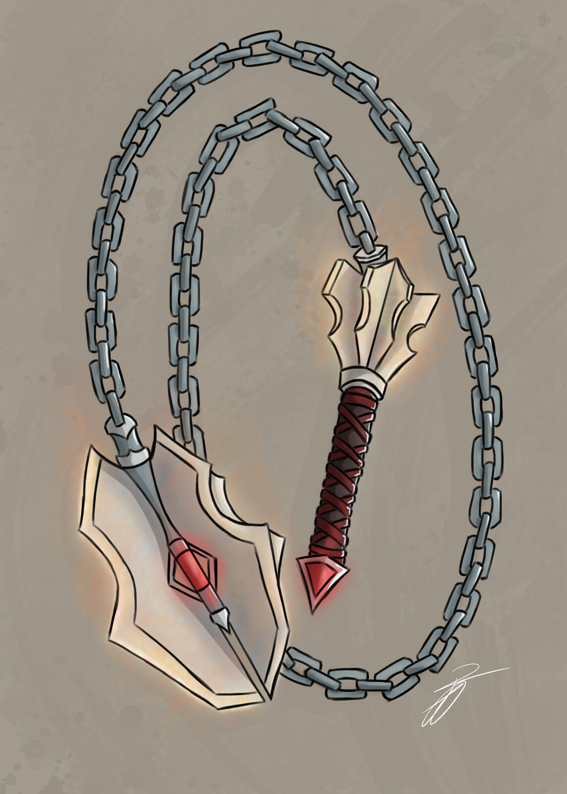 Percival Jr Relucio - Fantasy Gem Weapons