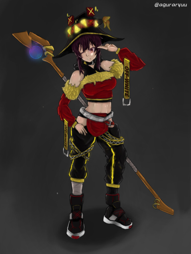 ArtStation - Megumin fanart