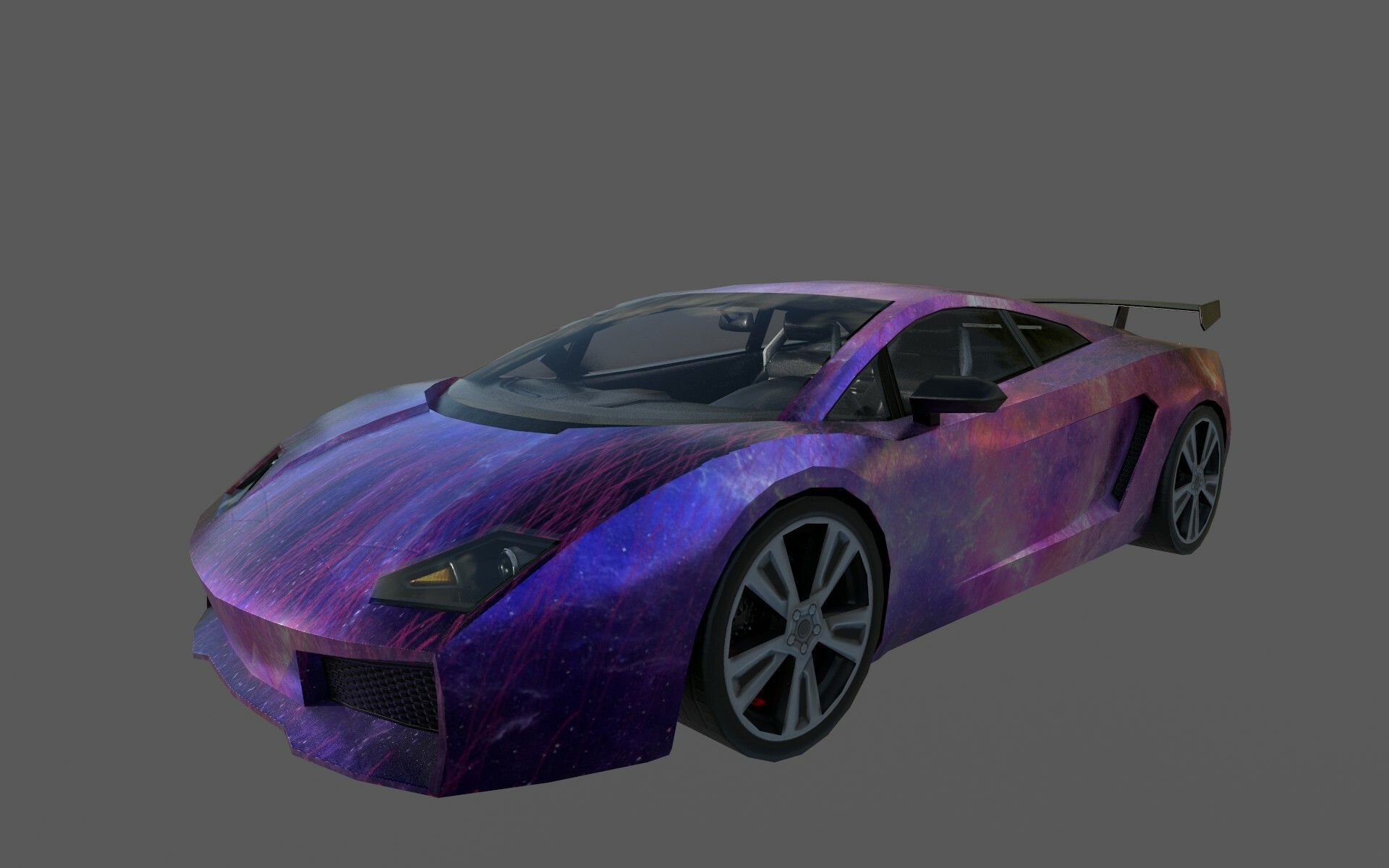ArtStation - lamborghini car Low Poly