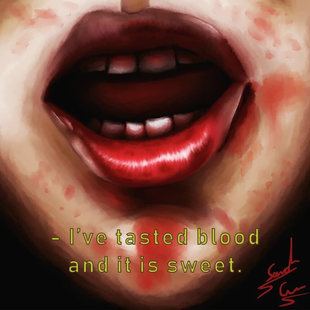 ArtStation - I've tasted blood and it is sweet