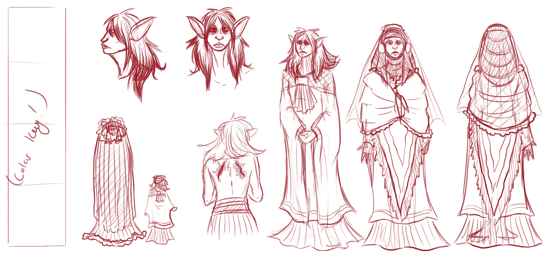 how to draw dark crystal characters