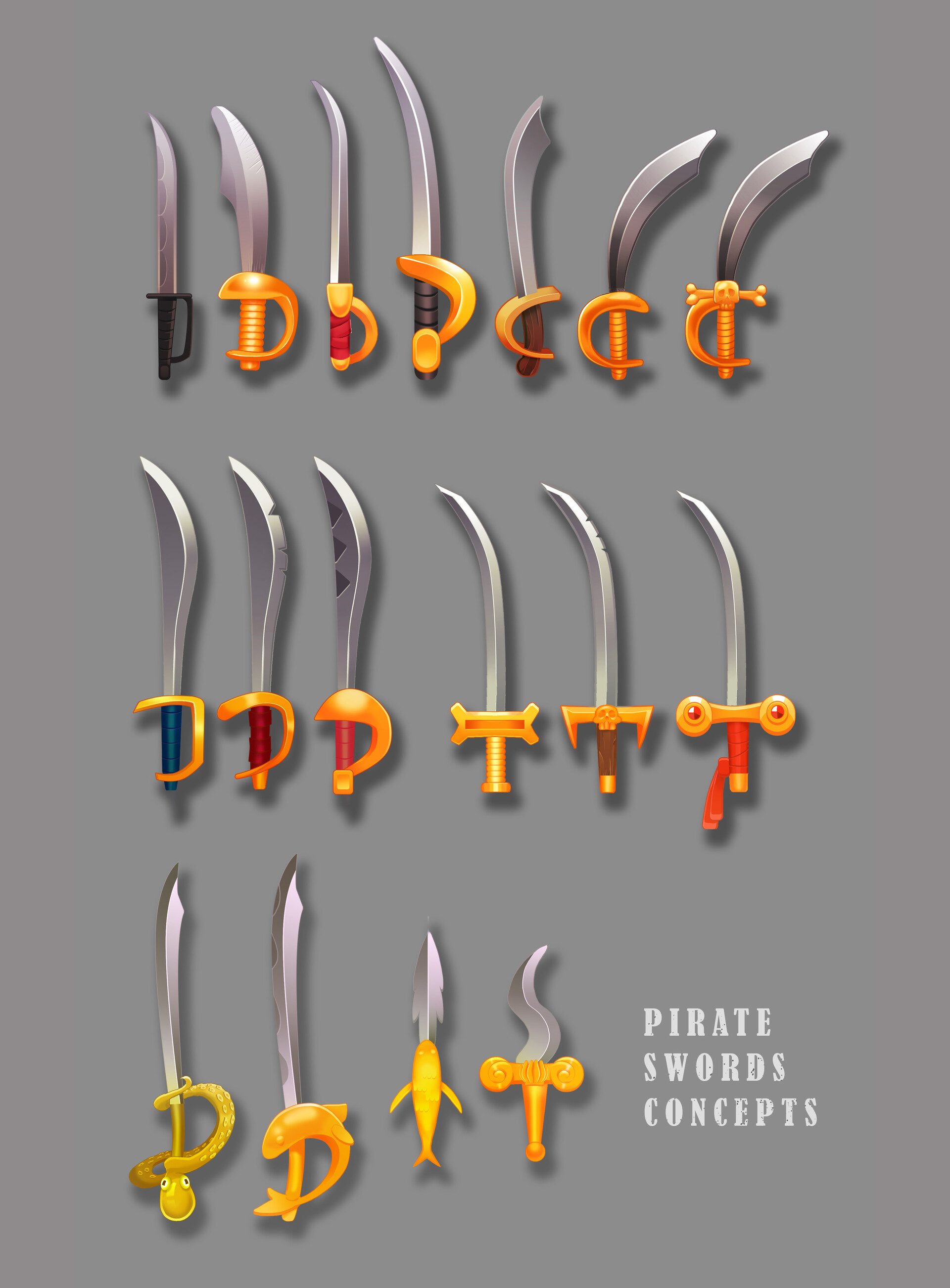 ArtStation - Sword concepts