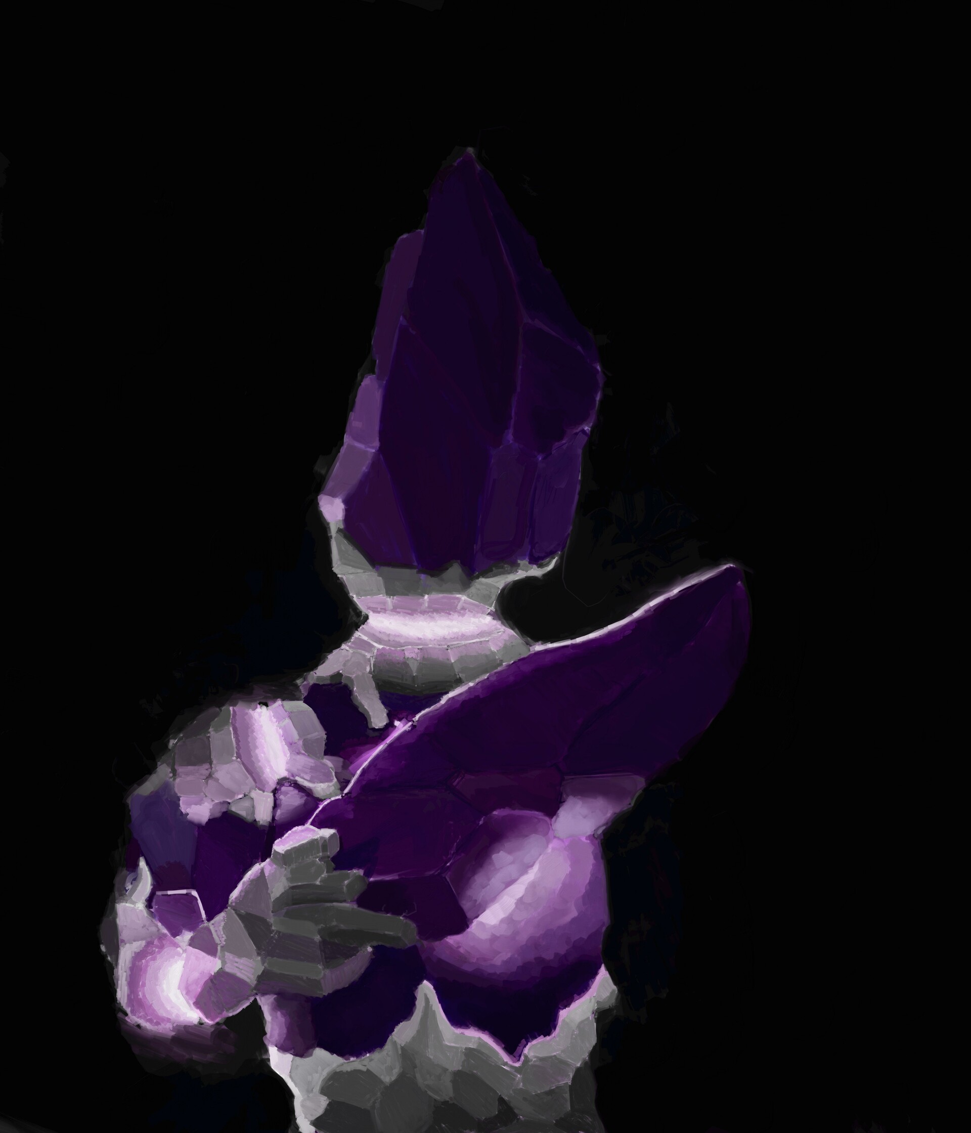 ArtStation - Amethyst Man (Dwarf Fortress)