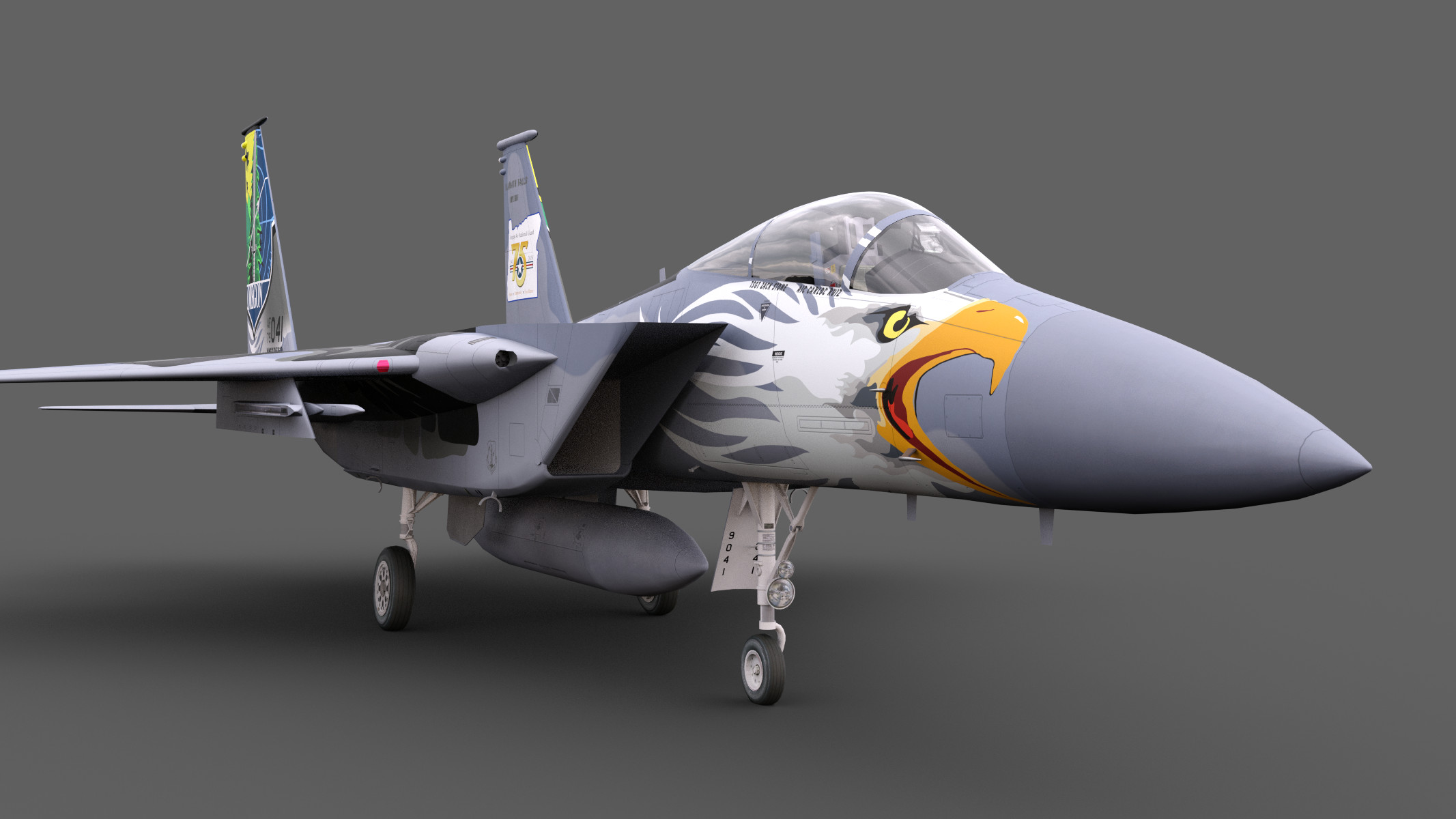 Westfield 3d - F-15C "Screaming Eagle"
