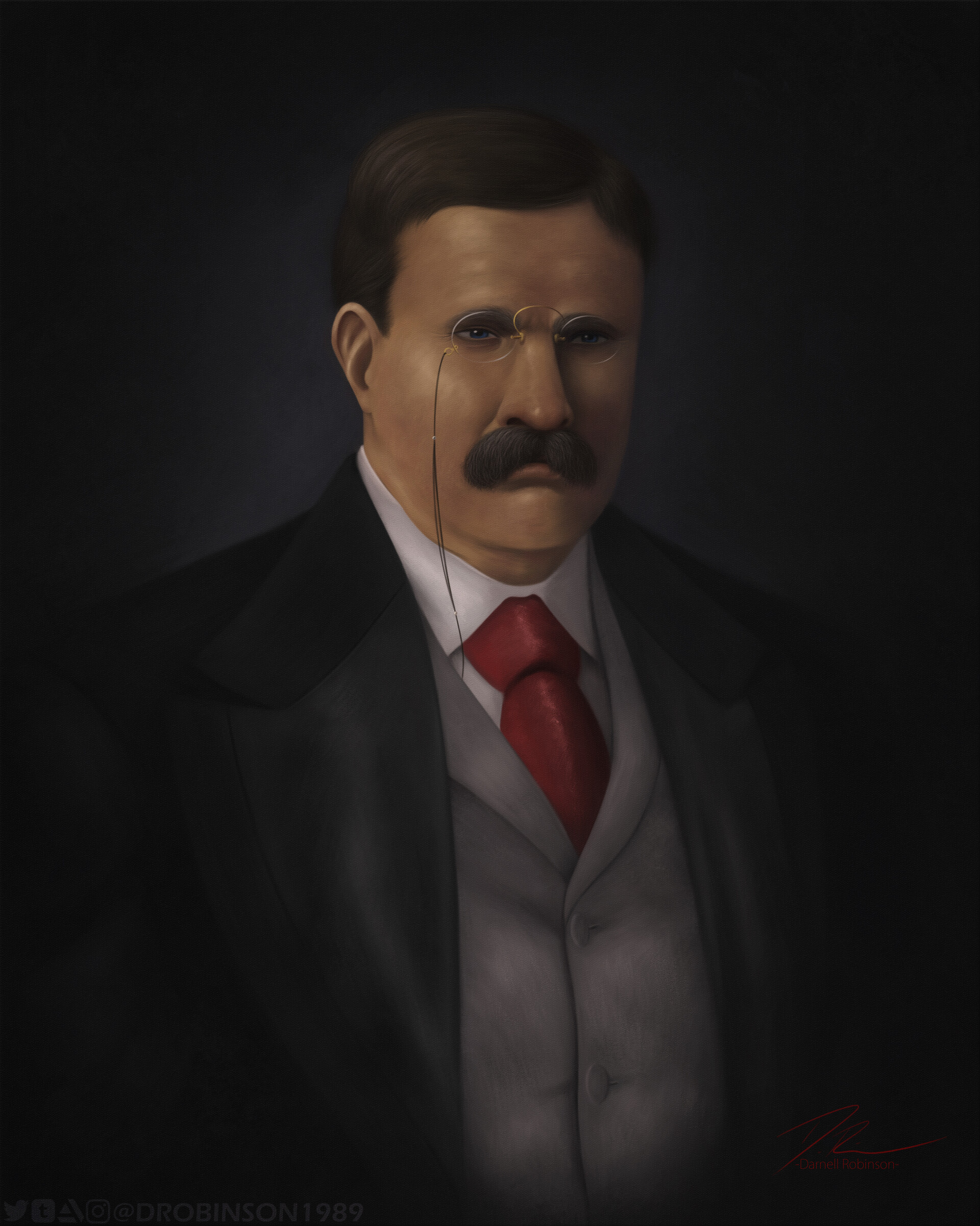 ArtStation - Theodore Roosevelt - 26th President of the United States