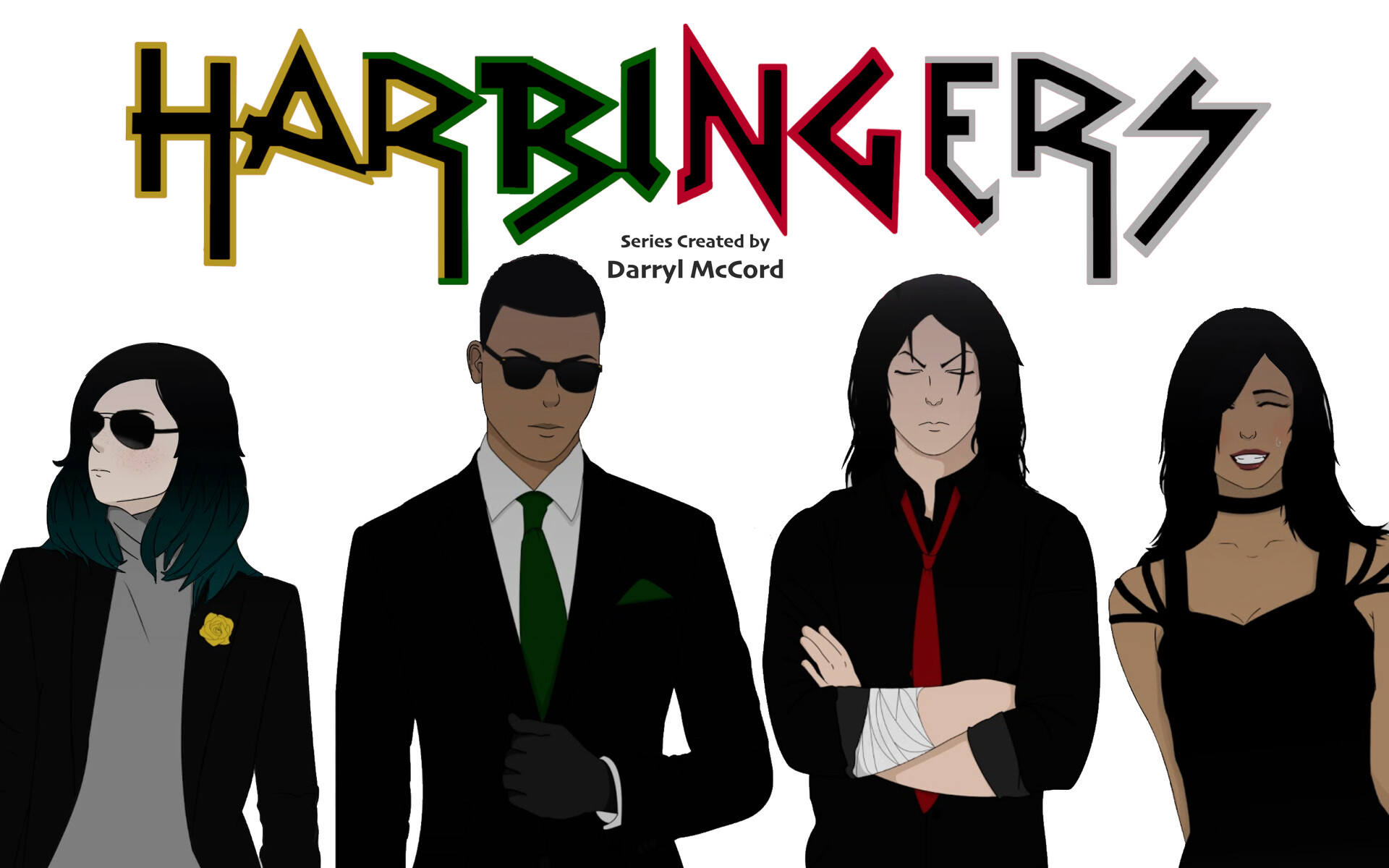 ArtStation - 'Harbingers' series character design