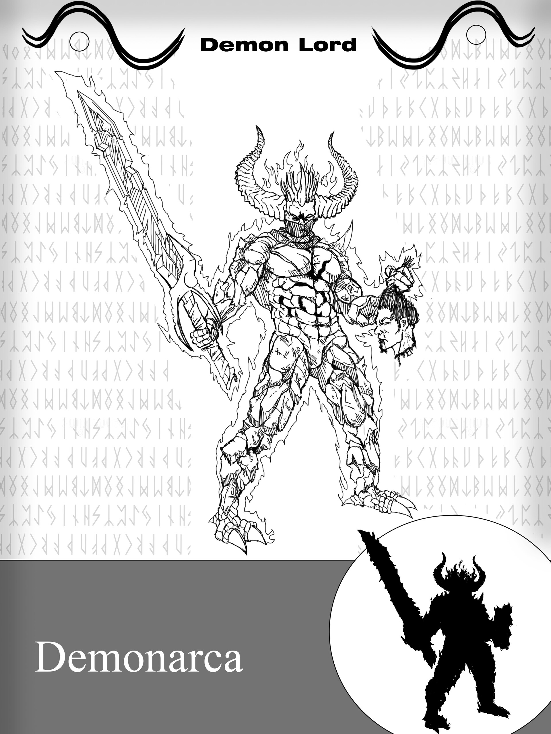 ArtStation - Demon Boss - Concept Simples