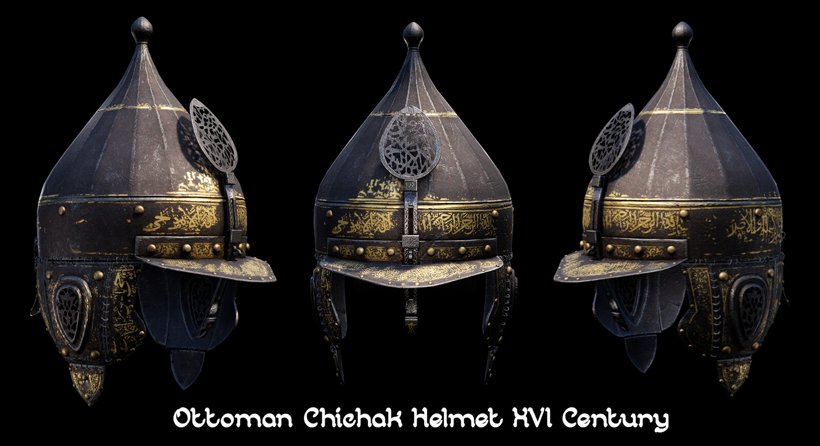 Atilla Ishi - Ottoman Helmet (Chichak) XVI