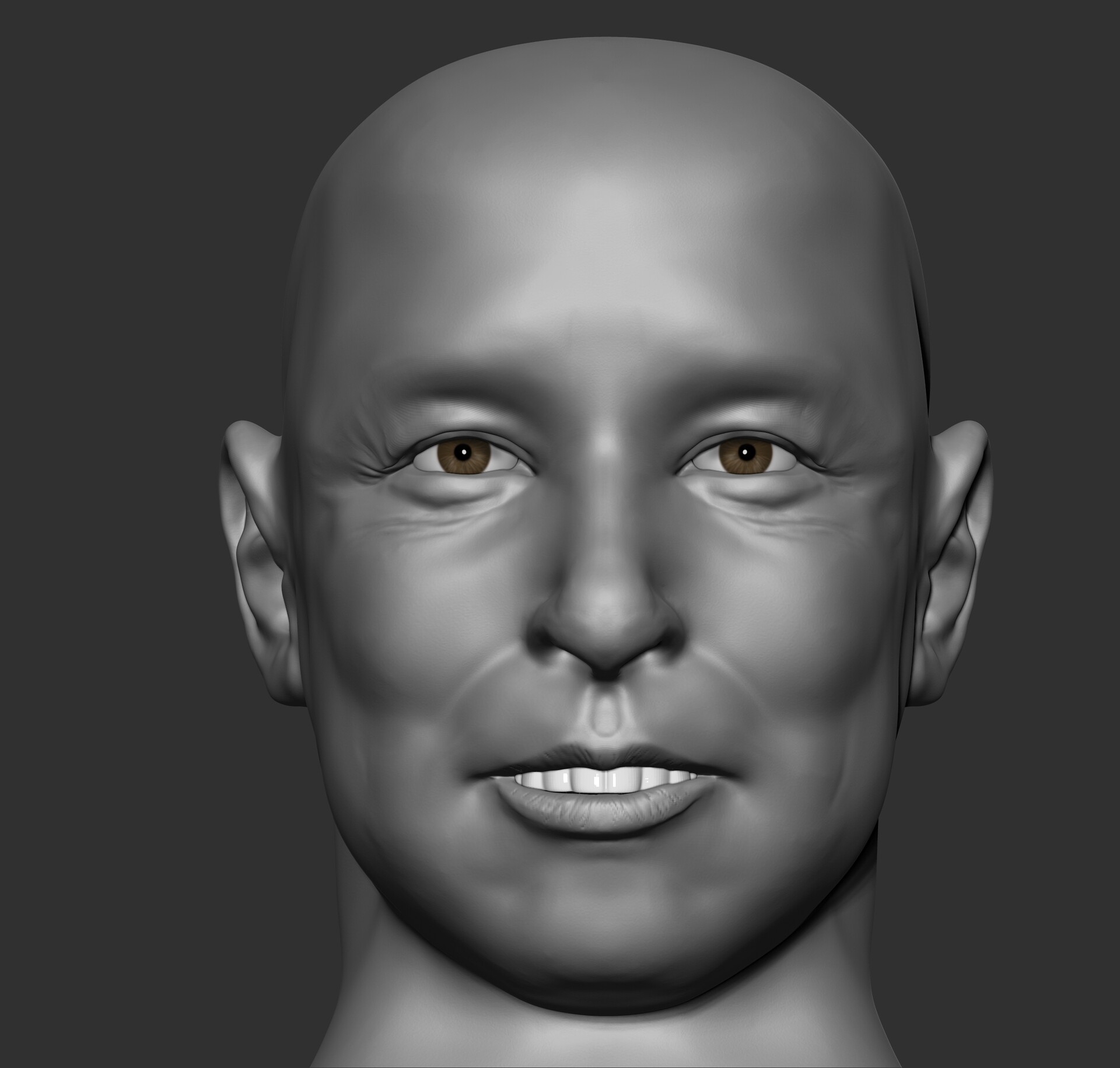 ArtStation - Male Head Practice