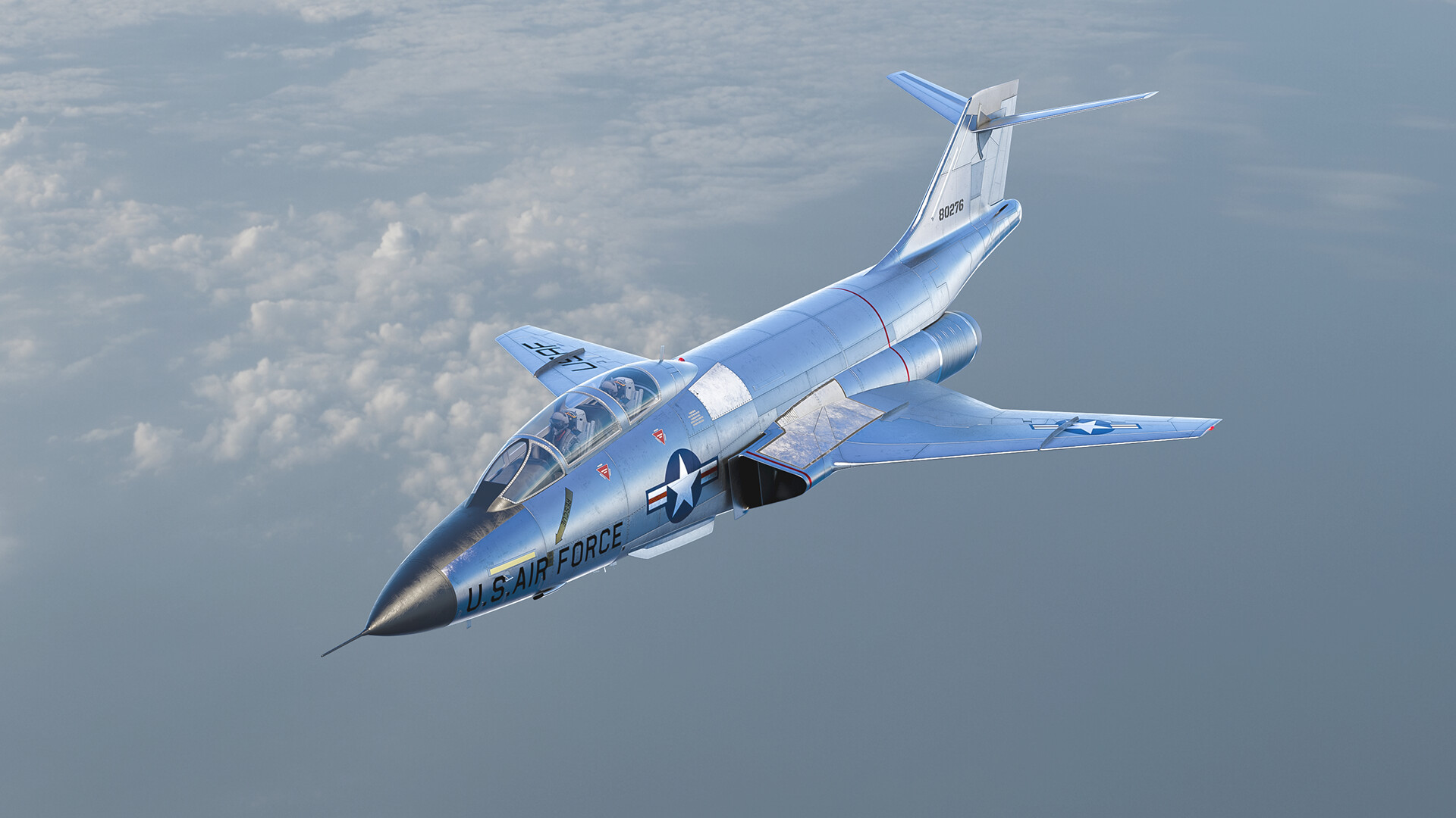 ArtStation - [WIP] F-101B Voodoo