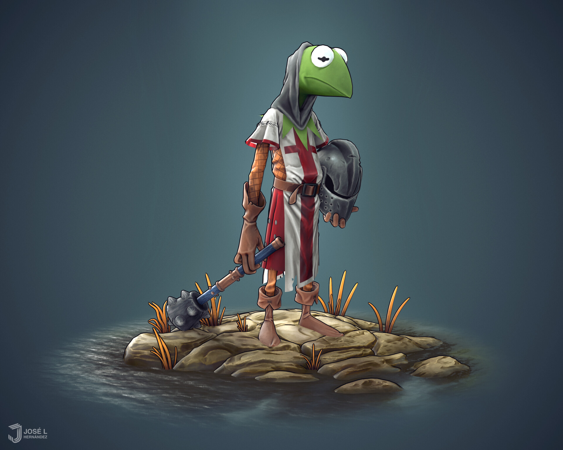 José Luis Hernández - Kermit knight