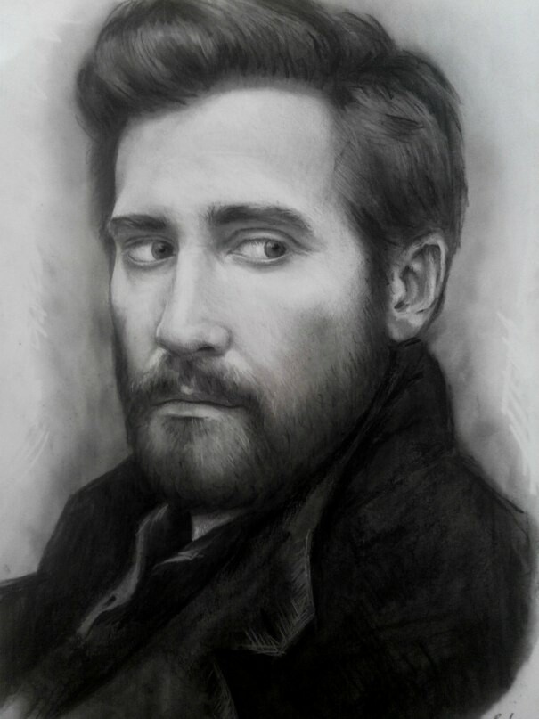 ArtStation - portrait of Jake Gyllenhaal