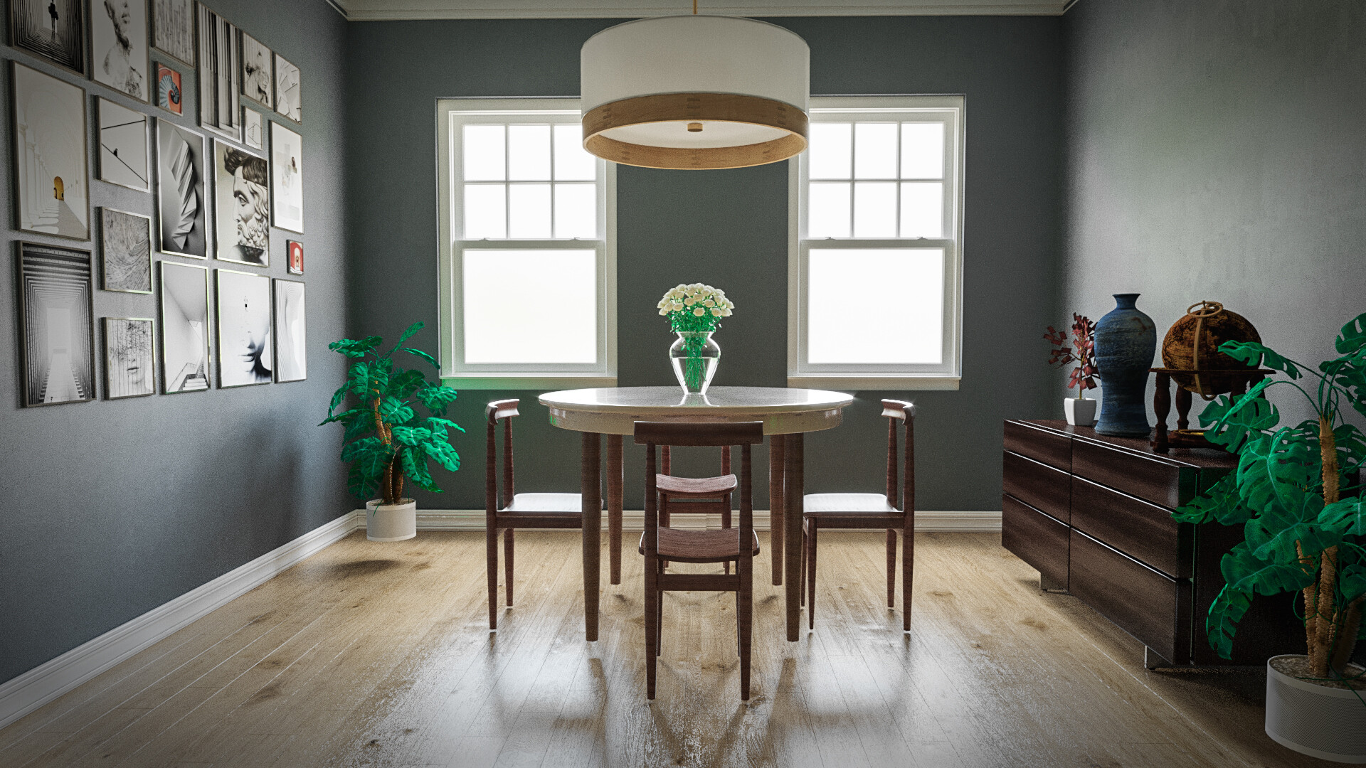 ArtStation - Dining Room ( Interior Visualization )