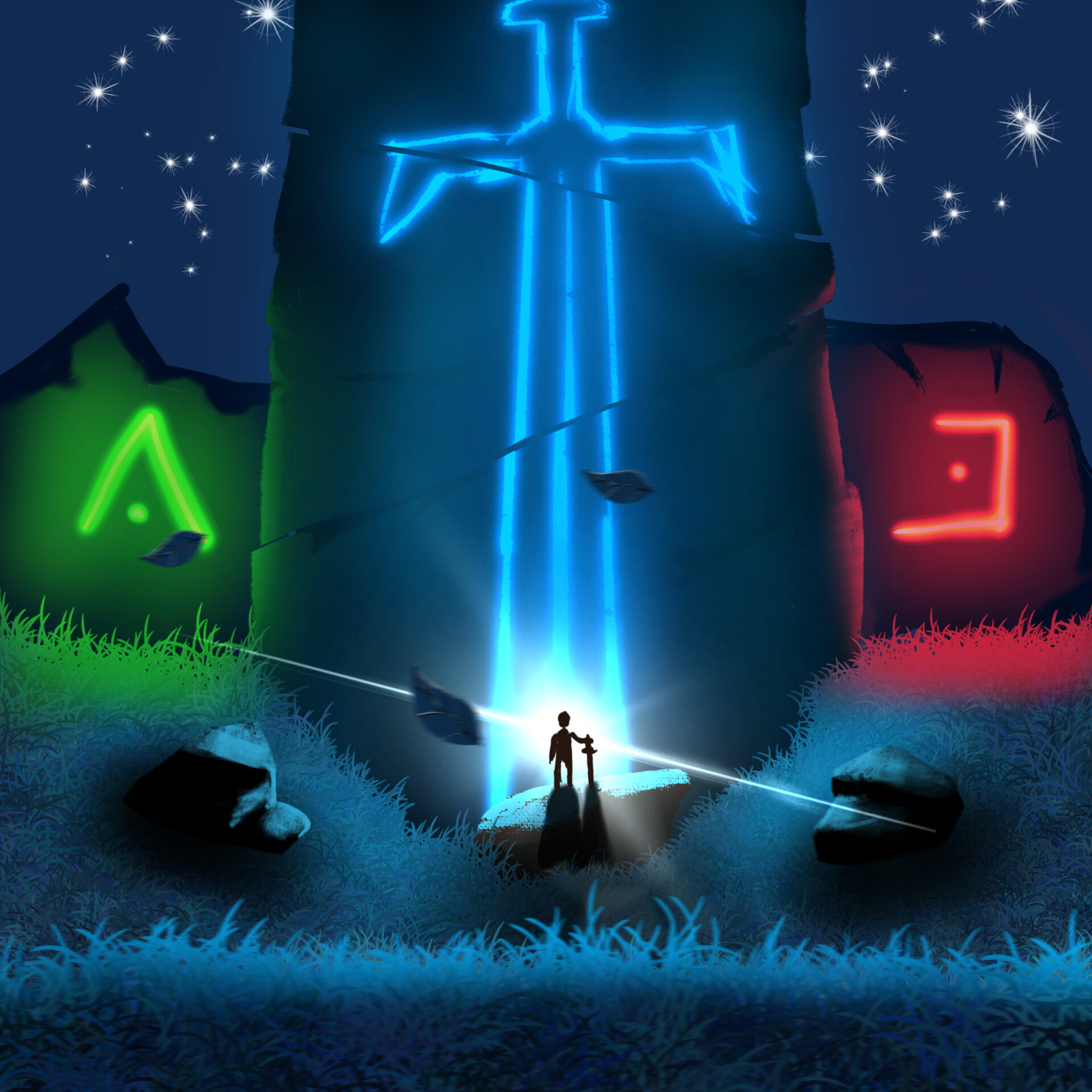 ArtStation - Sword Stone