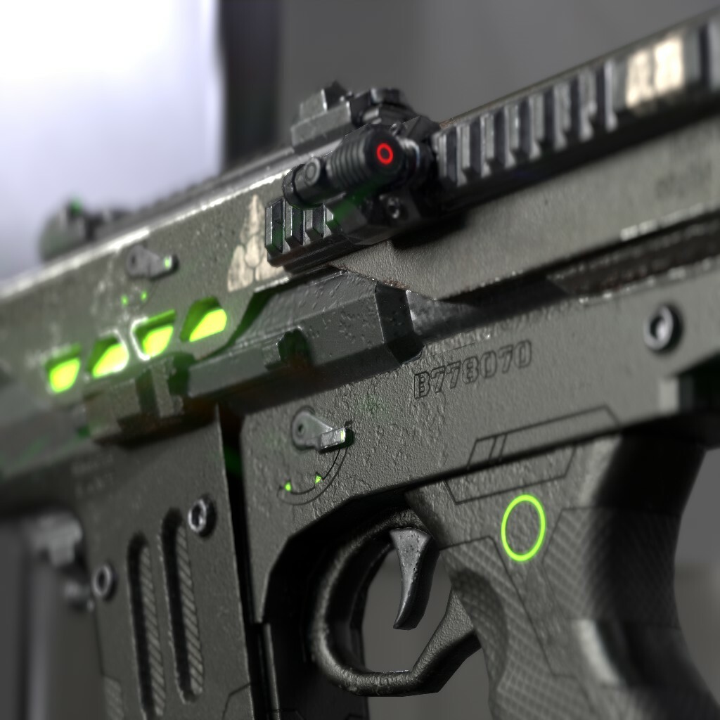 Futuristic Looking Airsoft Guns