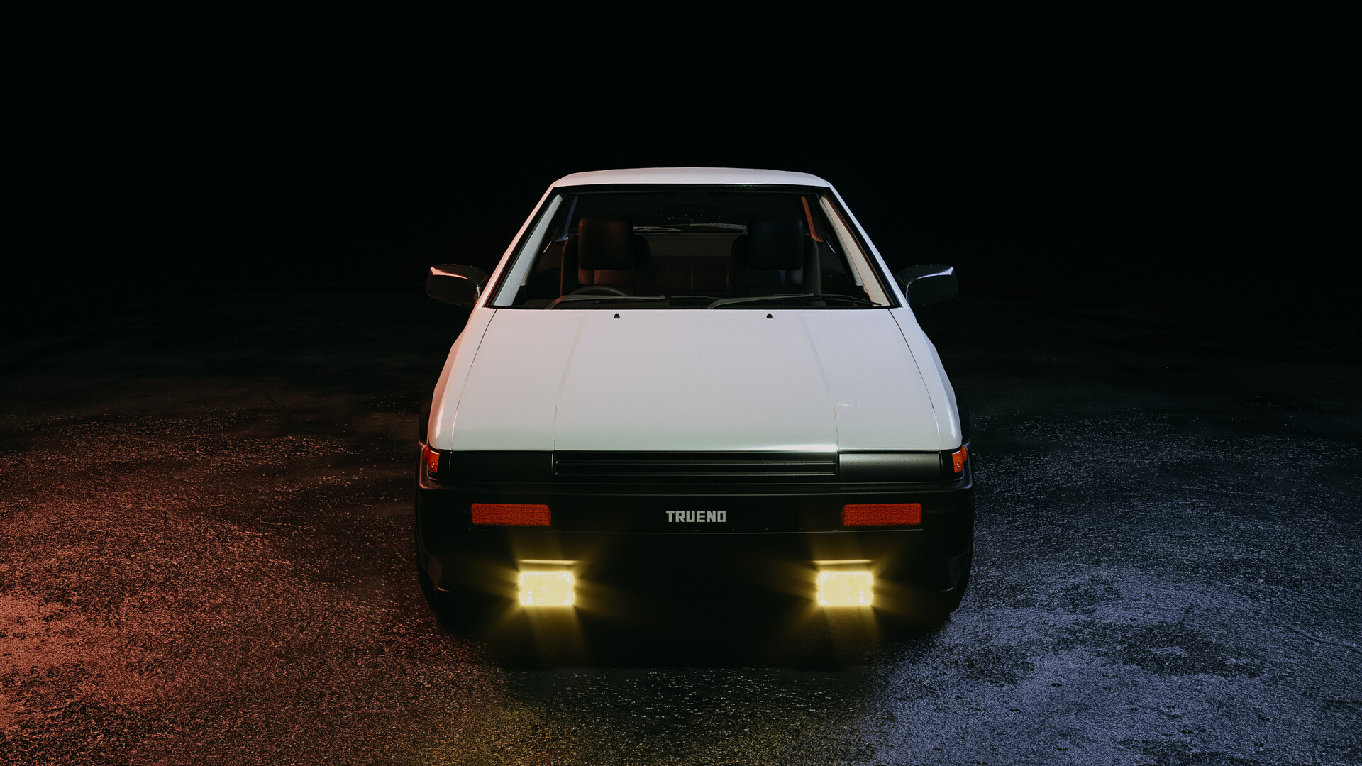 ArtStation - Toyota AE86