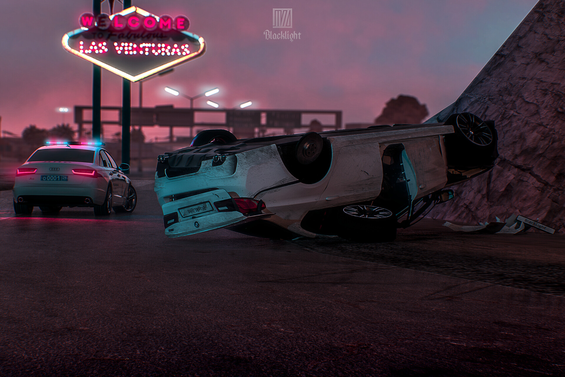 ArtStation - Destroy BMW M5 F90