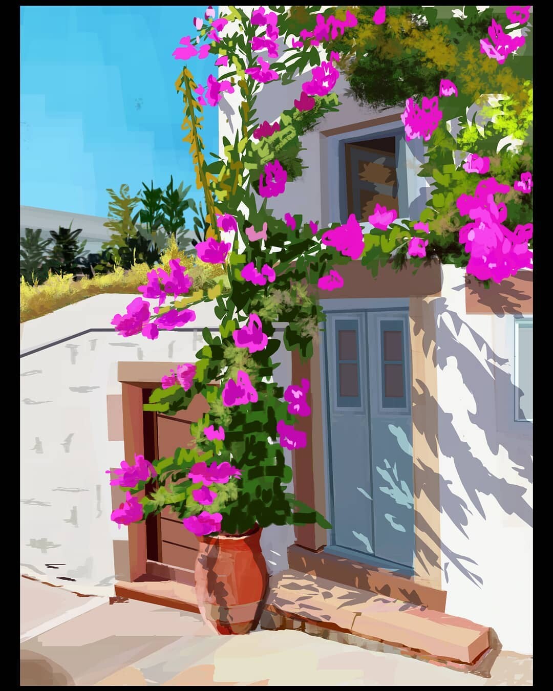 ArtStation - Lunch painting