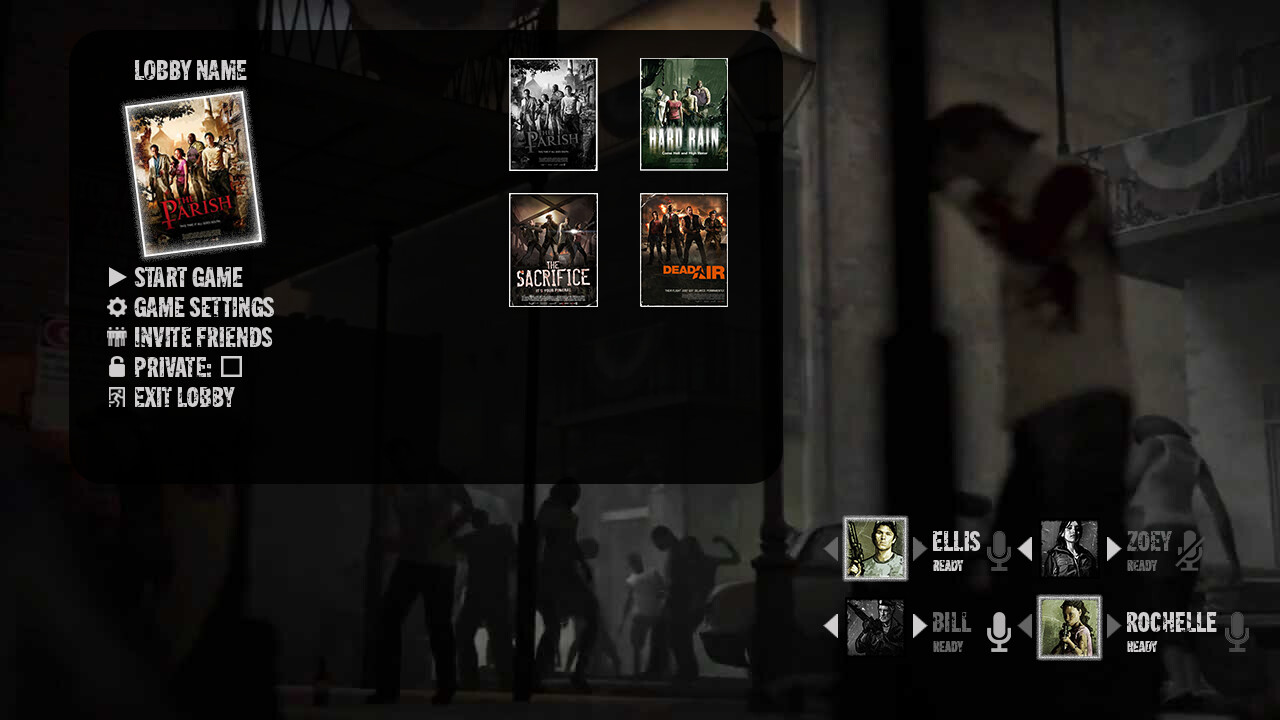 ArtStation - Lobby UI L4D2