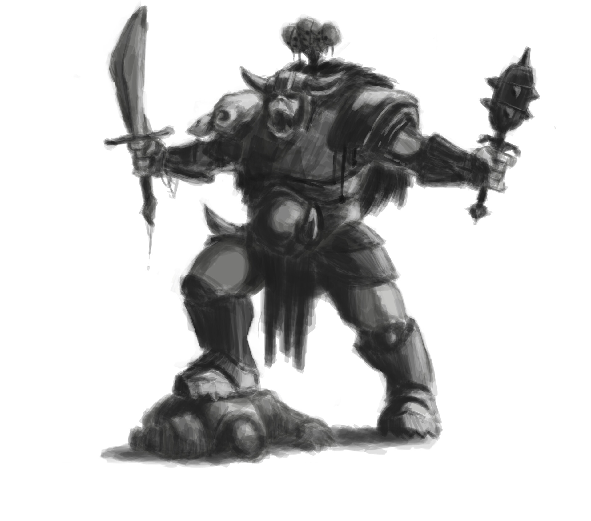 ArtStation - Orc Boss