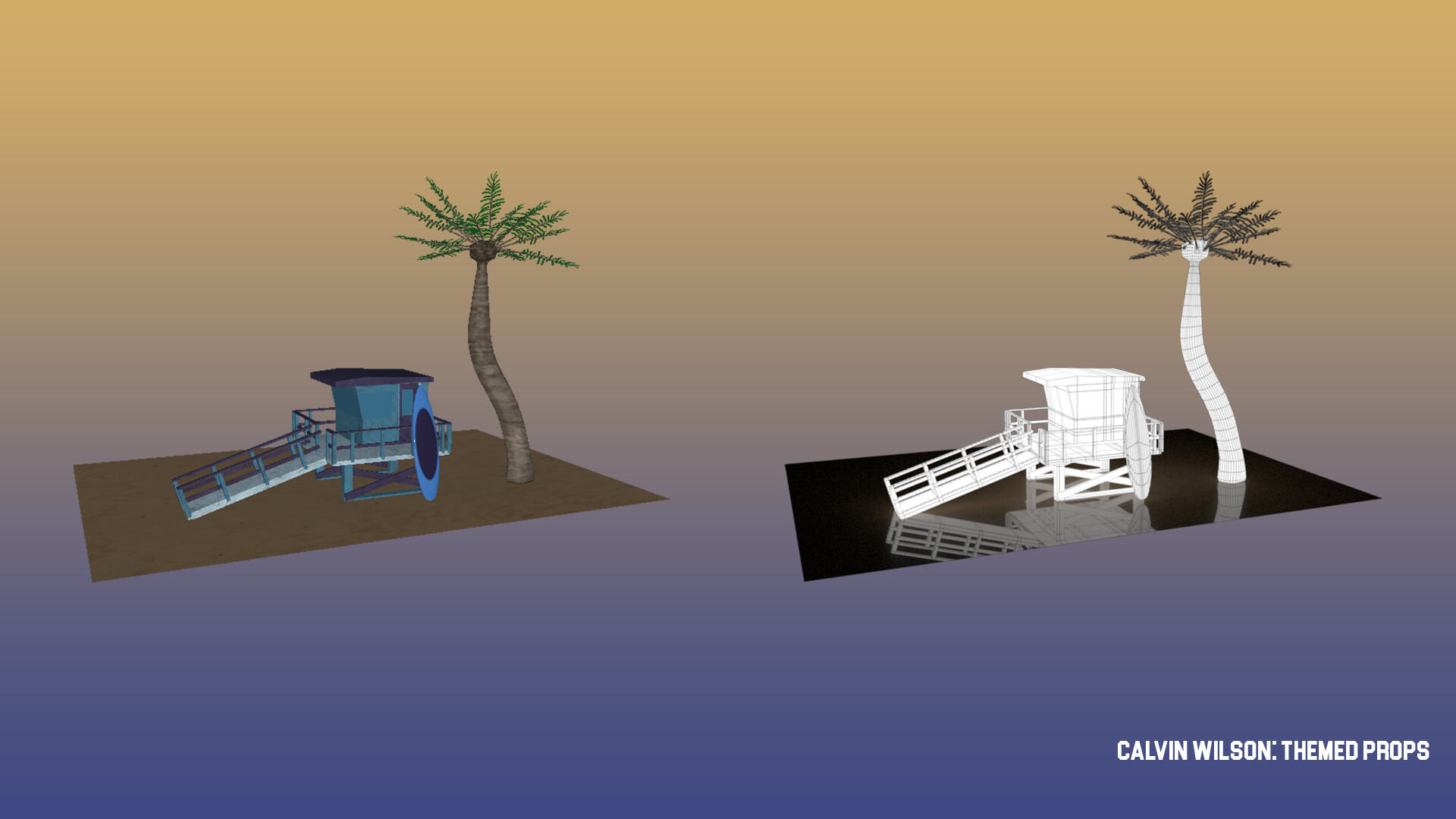 ArtStation - Beach Scene